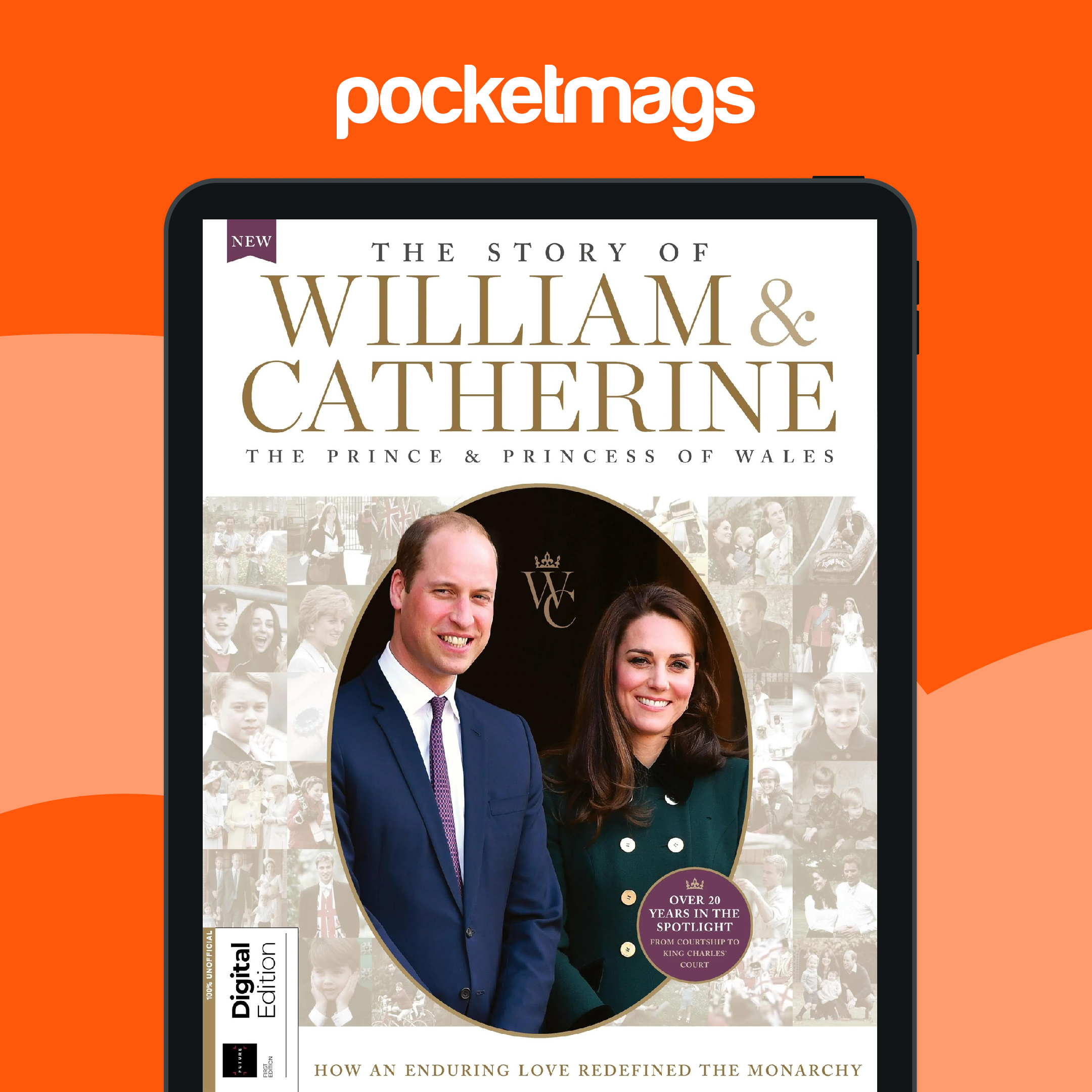 About History Bookazine - The Story of William & Kate First Edition ...