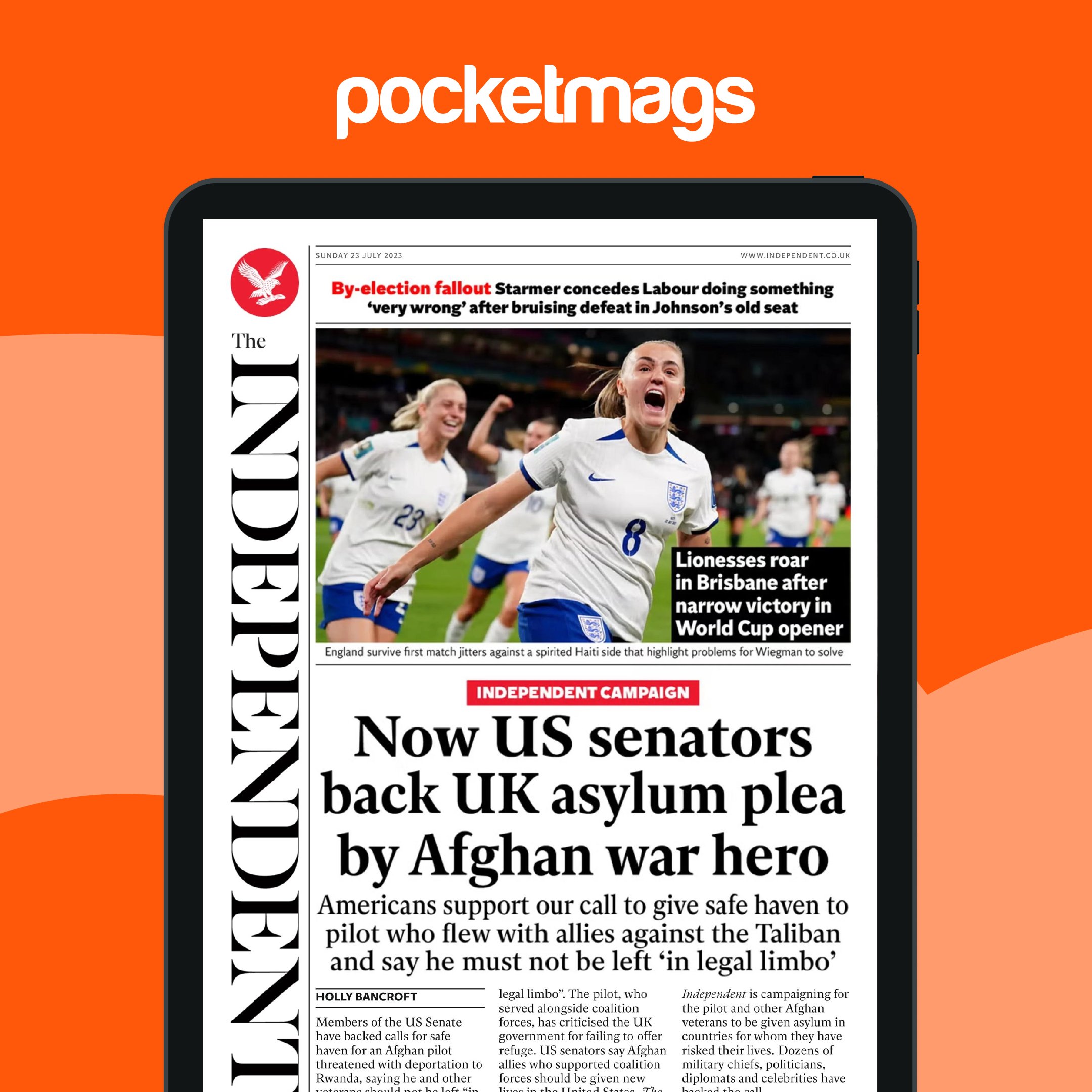 The Independent Daily Edition Newspaper - Sunday, July 23, 2023 Back Issue