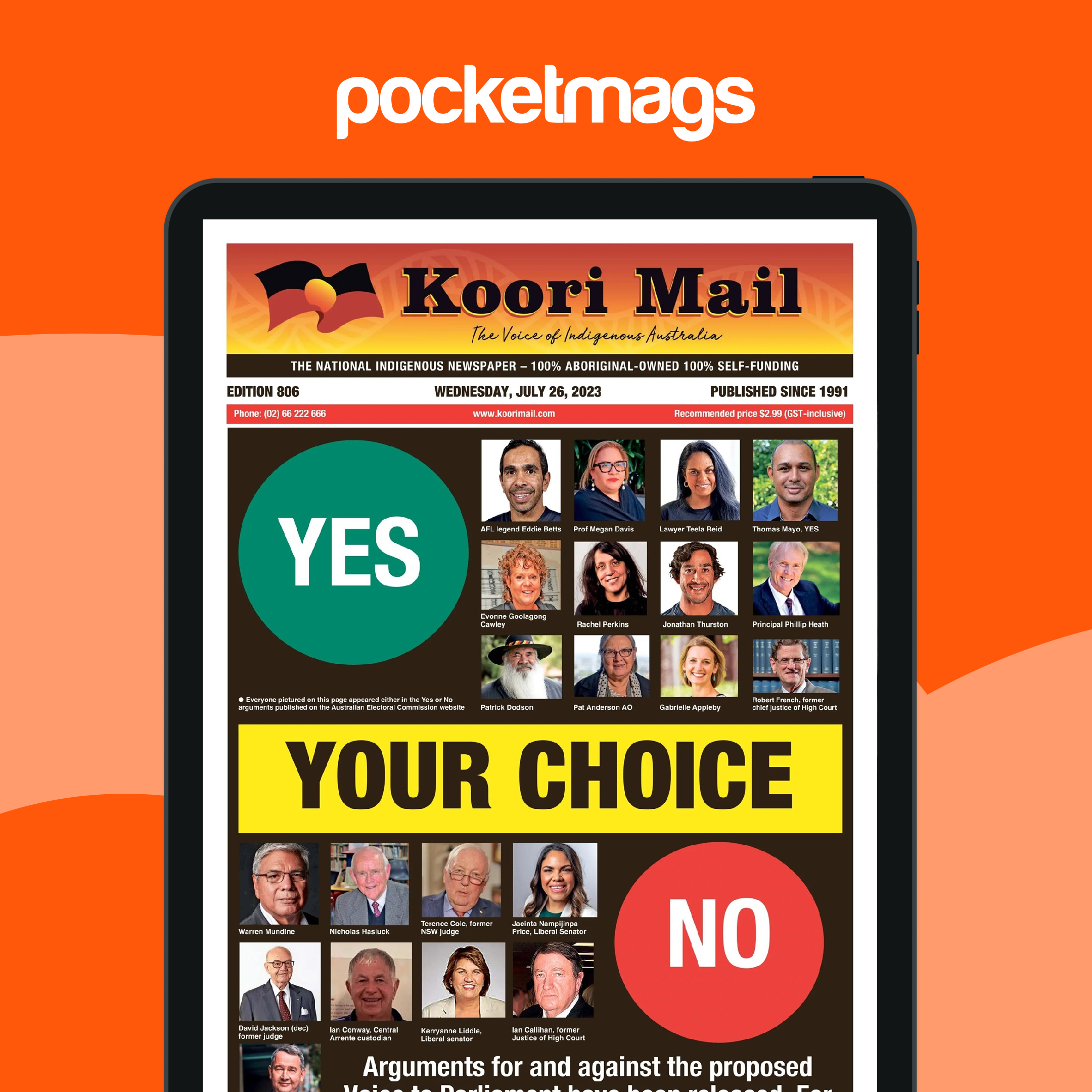 Koori Mail Magazine - July 26 2023 Retour à l'édition précédente