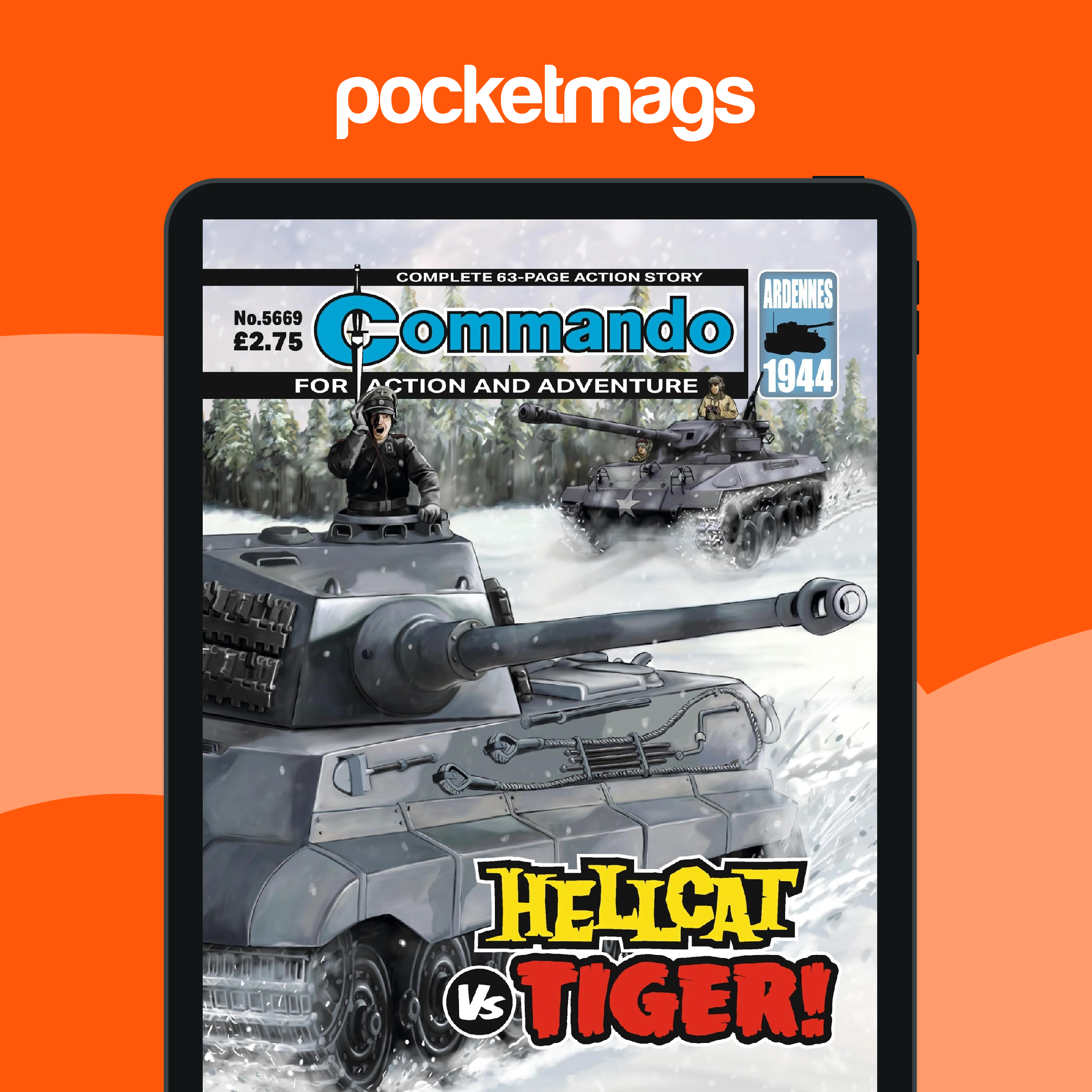 Commando Magazine - 5669 Back Issue