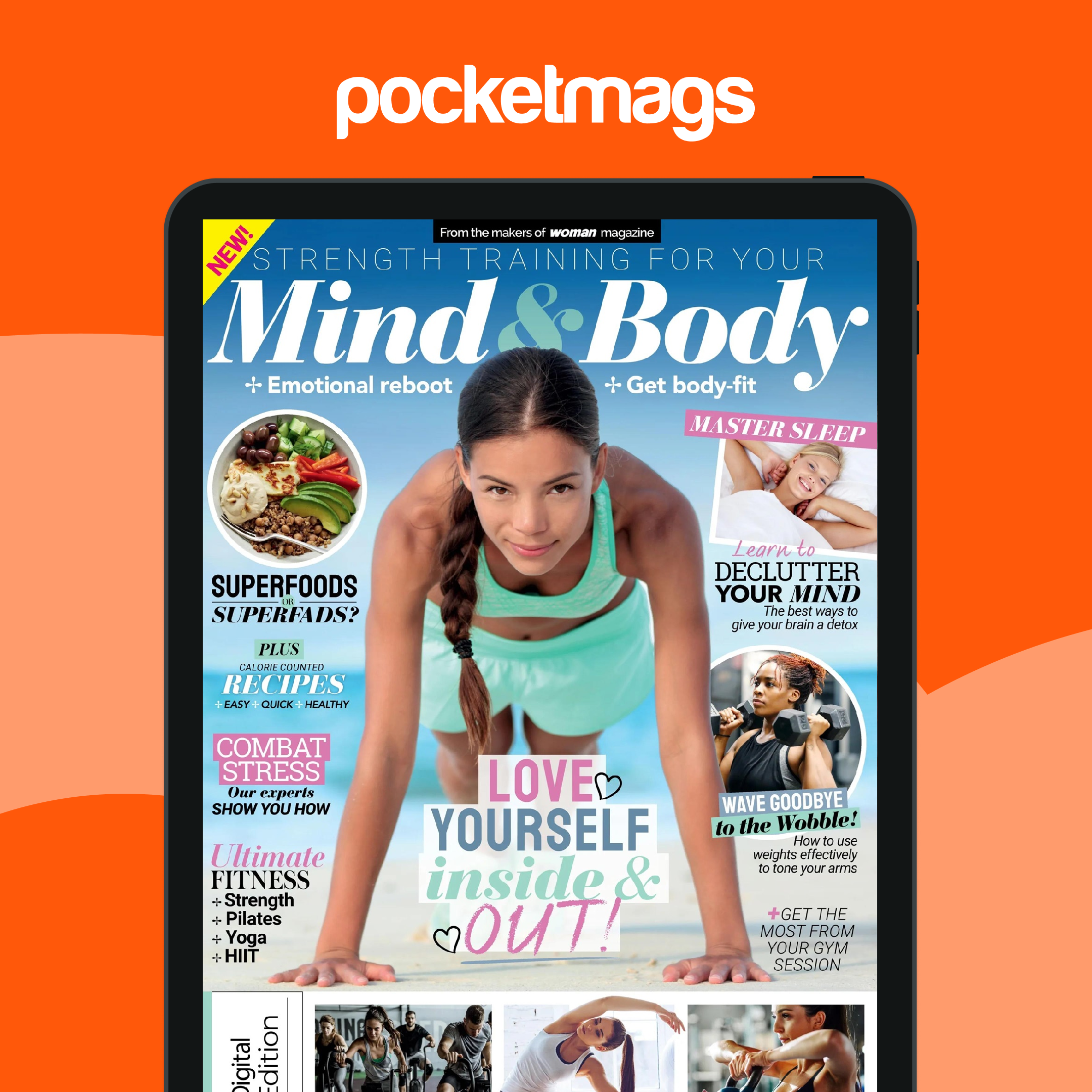 Lifestyle Bookazine - Mind & Body Strength Training Third Edition Back ...