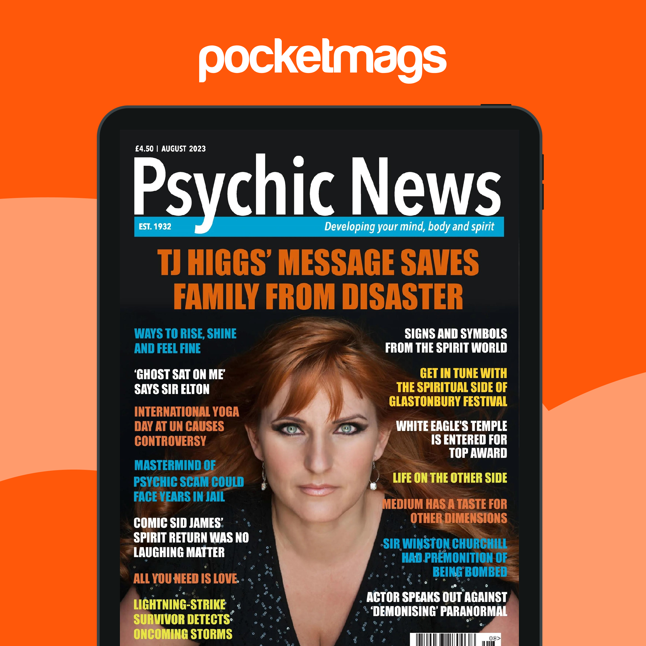 Psychic News Magazine - August 2023 Back Issue