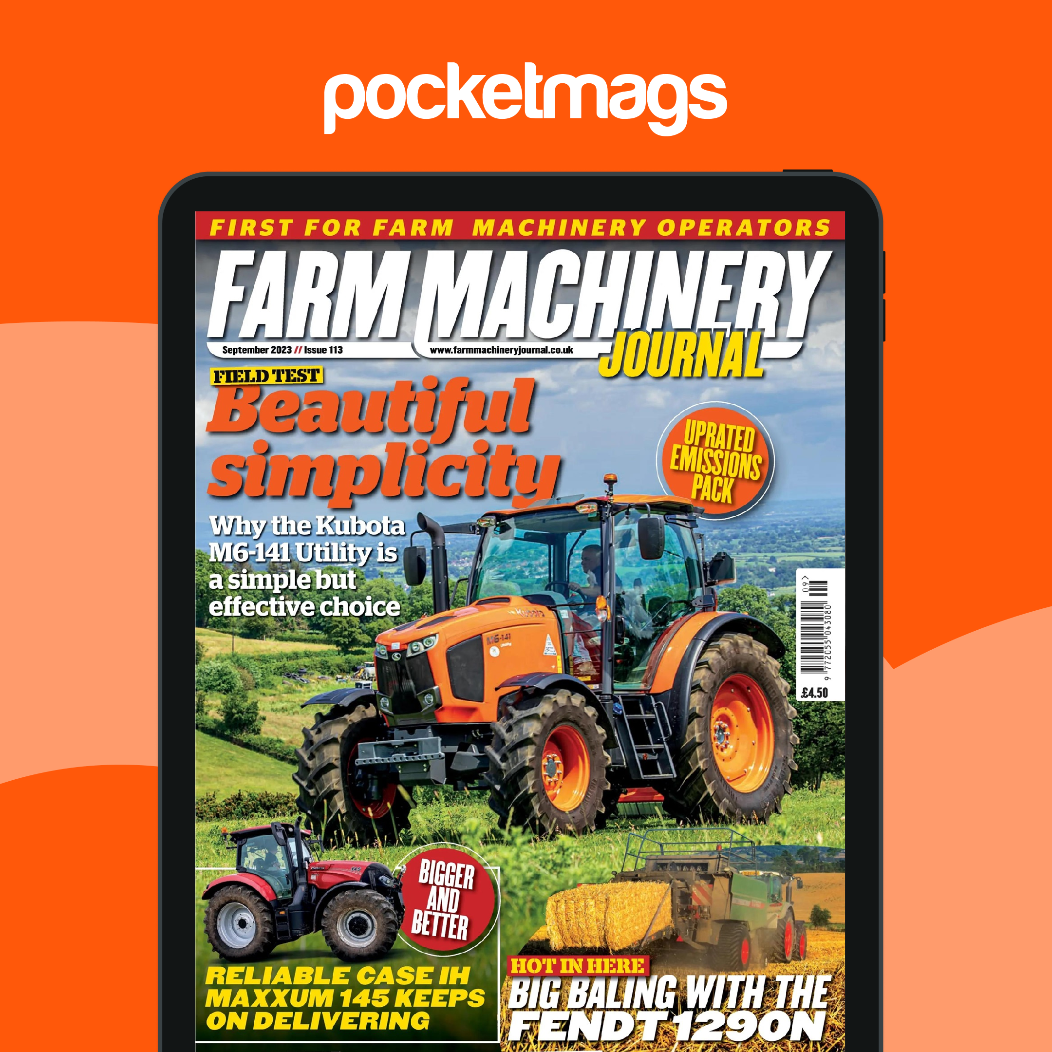 Farm Machinery Journal Magazine - September 2023 Back Issue
