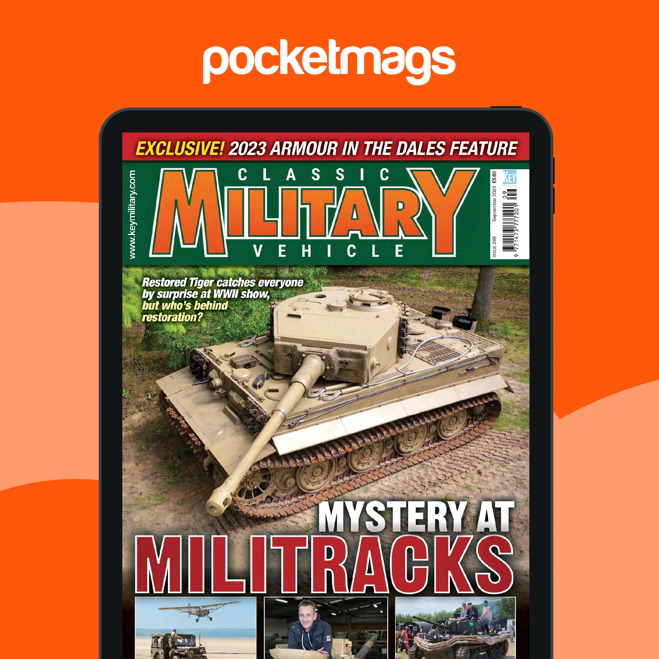 Classic Military Vehicle Magazine - September 2023 Edición anterior