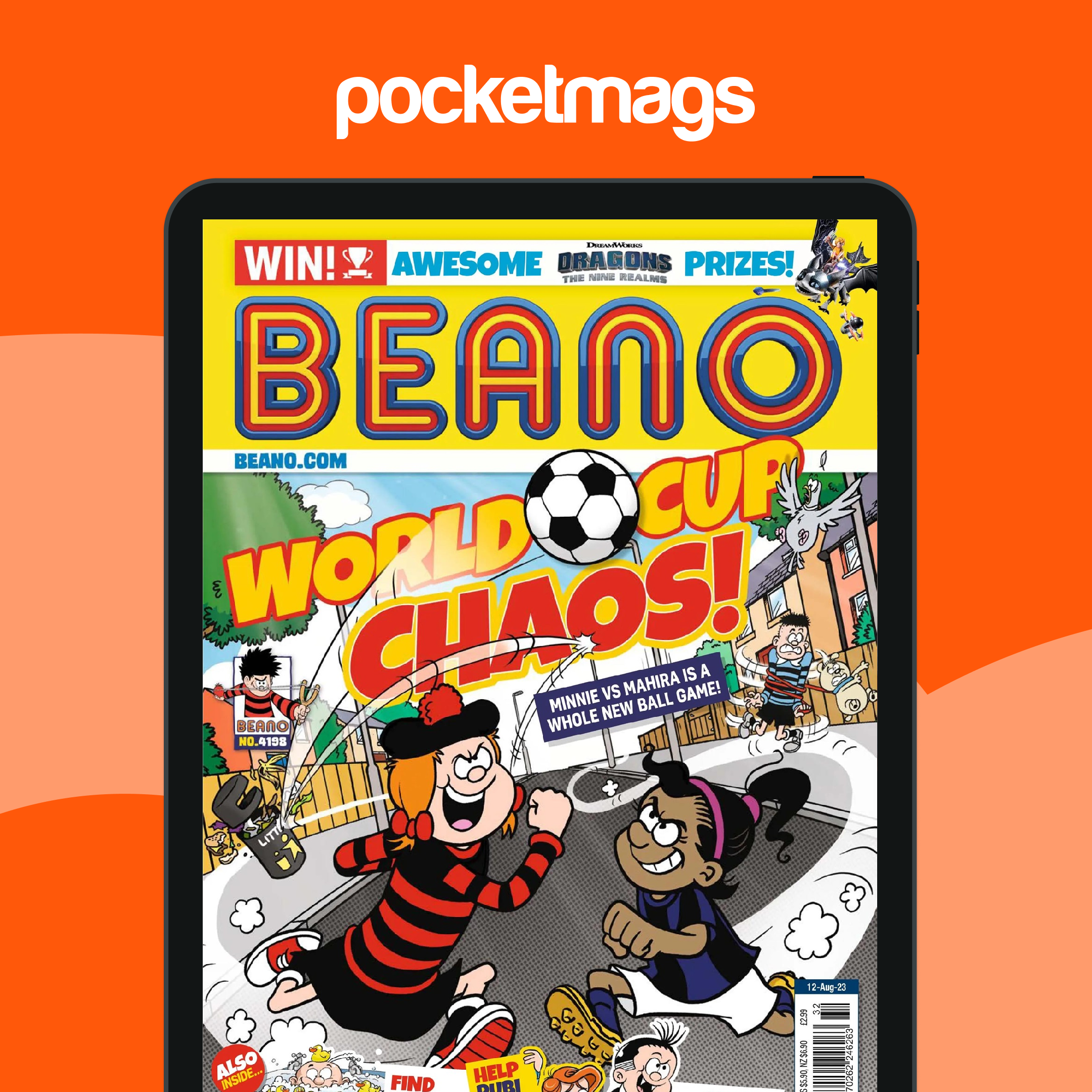 Beano Magazine - 09/08/2023 Back Issue