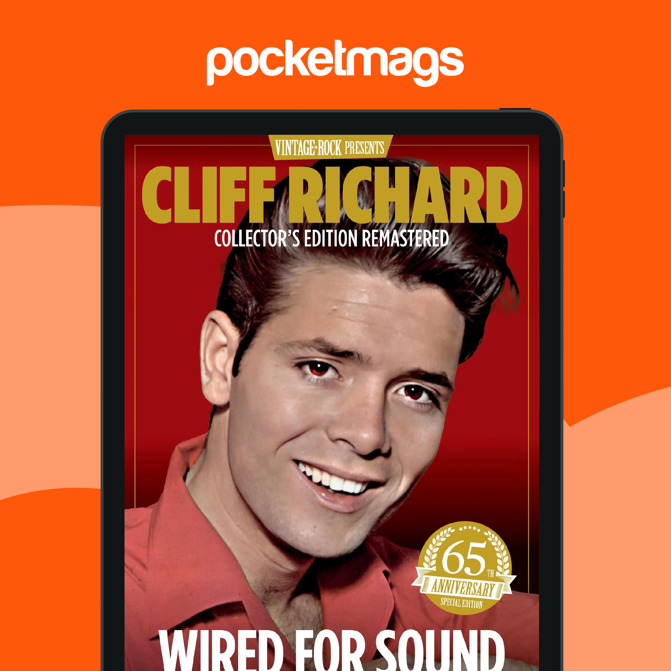 Vintage Rock Presents Magazine - Cliff Richard: 65th Anniversary Back Issue