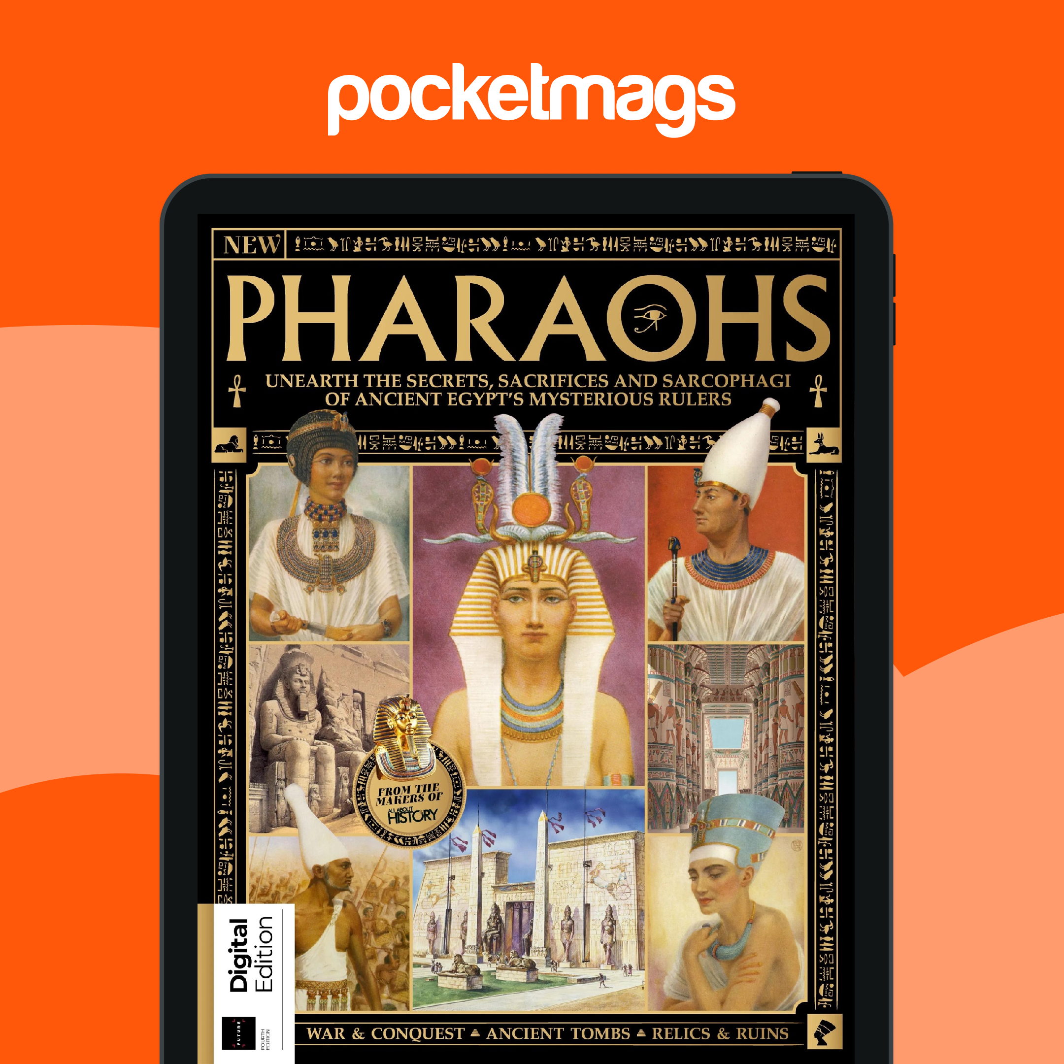 The History Anthology Magazine - All About History Book of Pharaohs ...