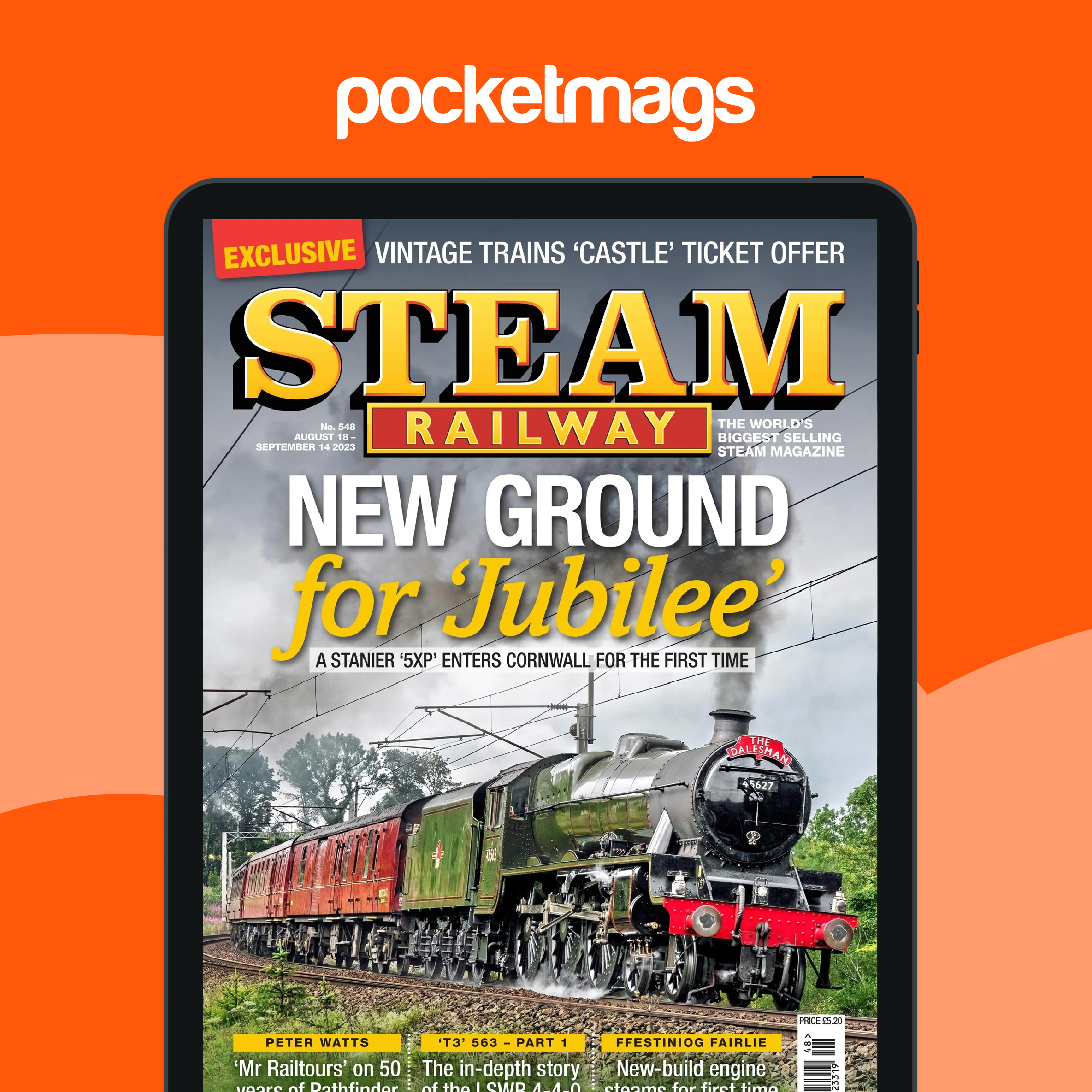 Steam Railway Magazine - 548 Back Issue