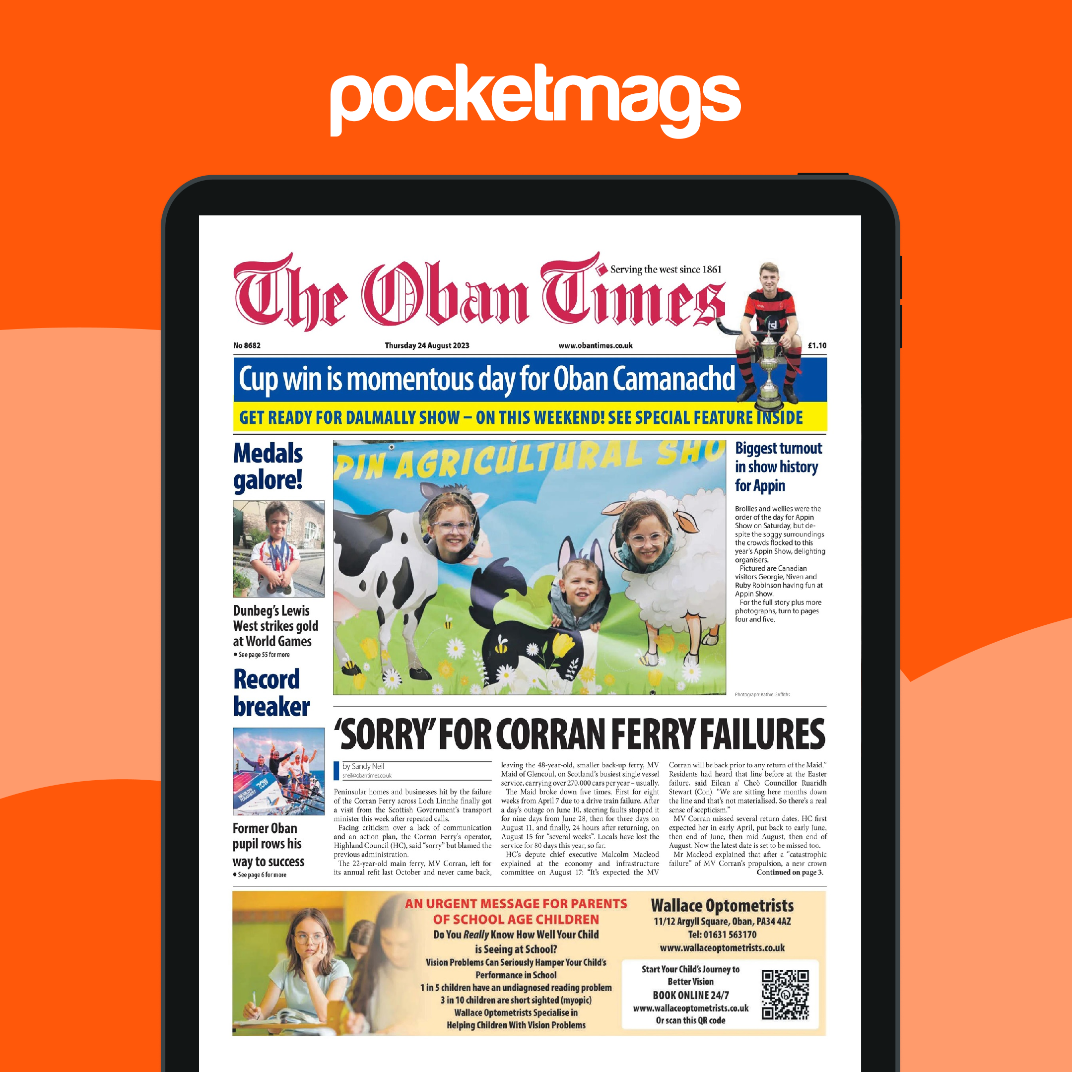 The Oban Times & Lochaber Times Magazine - 24th August, 2023 Back Issue