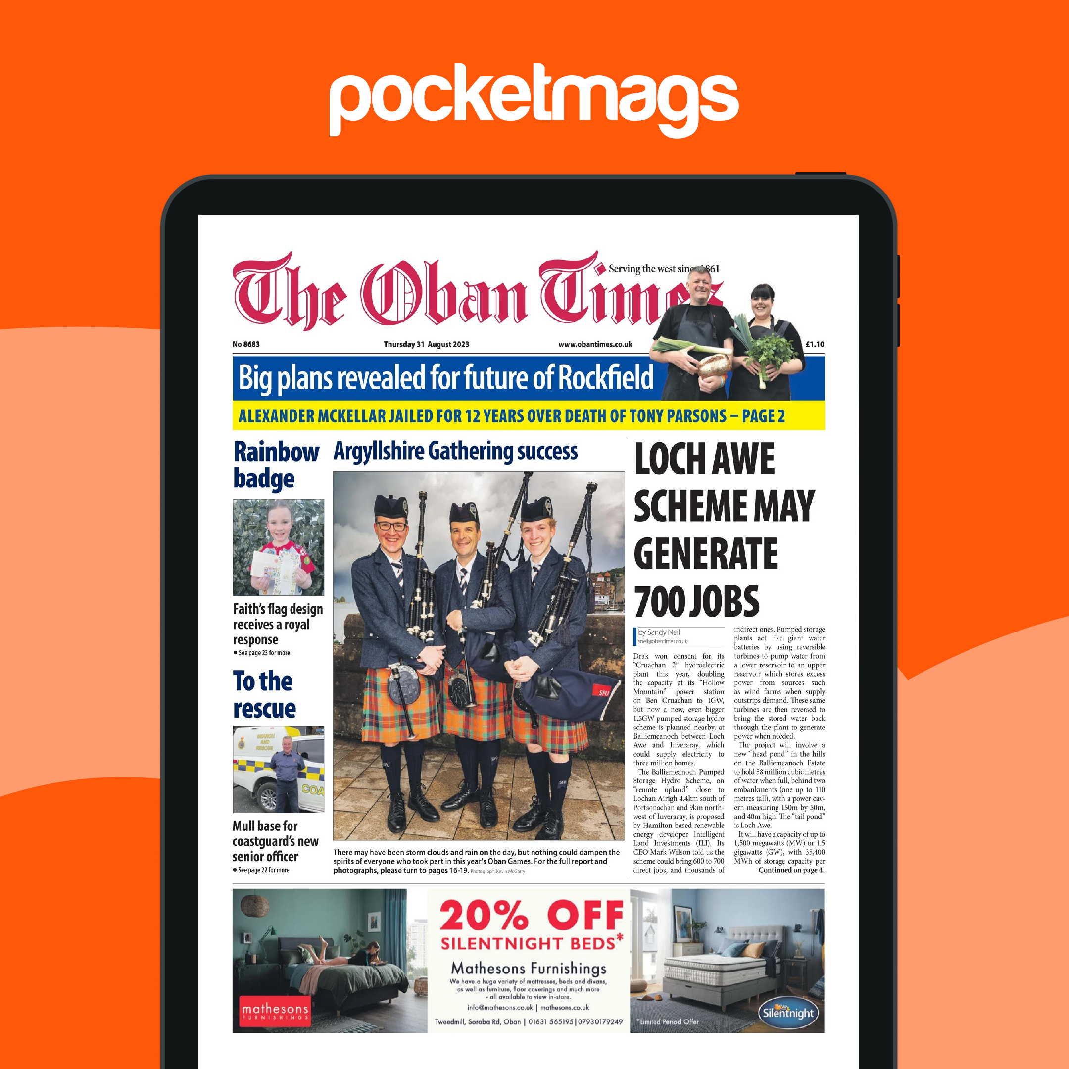 The Oban Times & Lochaber Times Magazine - 31st August, 2023 Back Issue