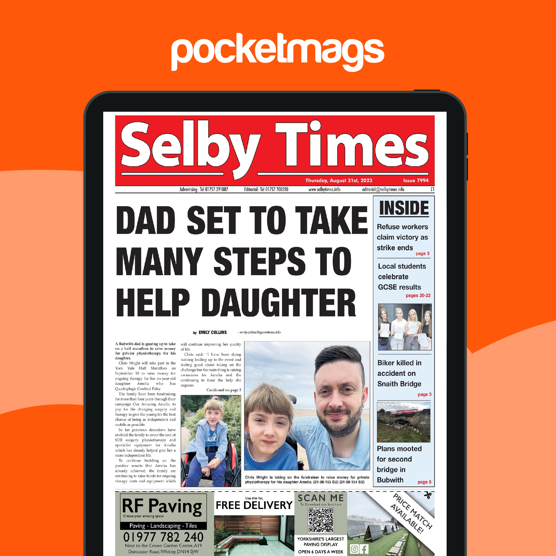 Selby Times Magazine - August 31st 2023 Back Issue