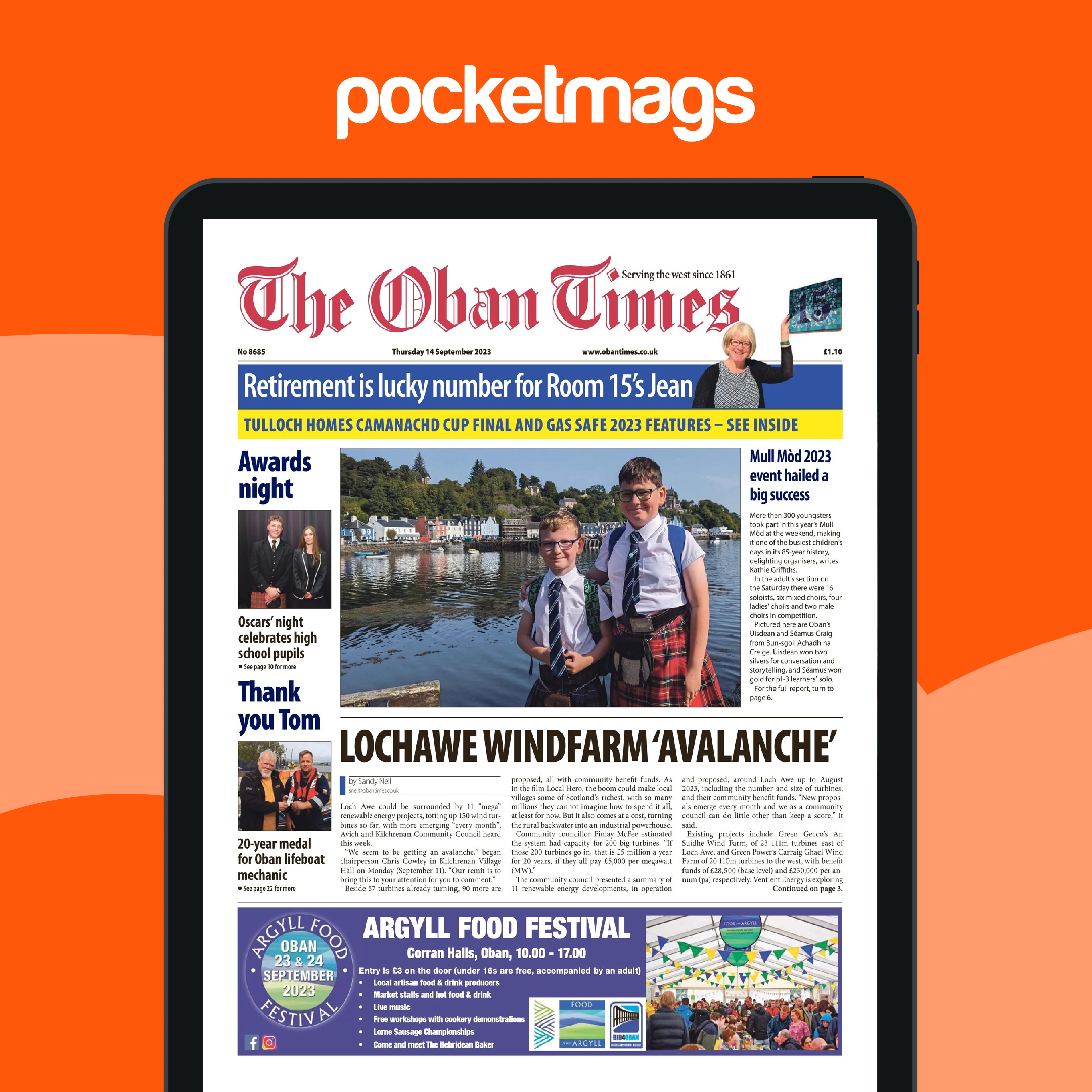 The Oban Times & Lochaber Times Magazine - 14th September, 2023 Back Issue