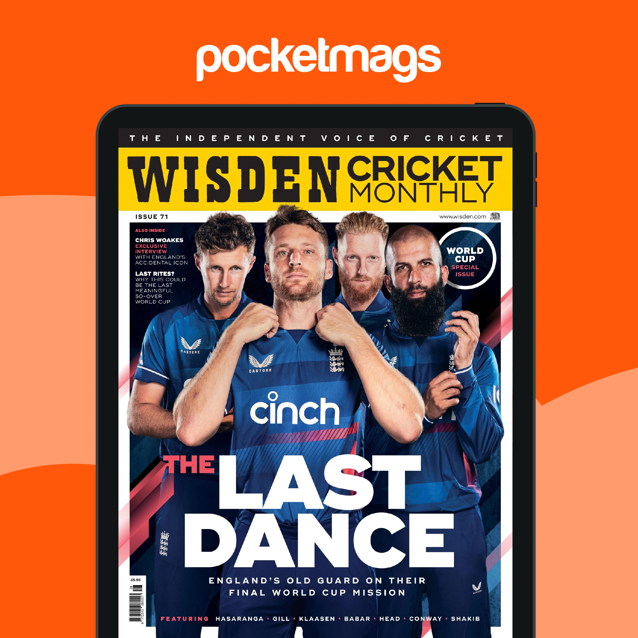 Wisden Cricket Monthly Magazine - September 2023 Back Issue