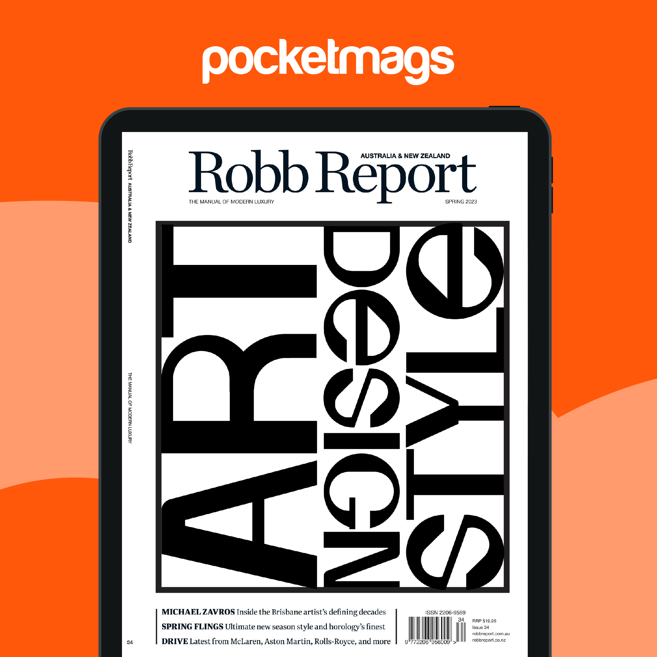 Robb Report Australia & New Zealand Magazine - Spring 2023 Back Issue