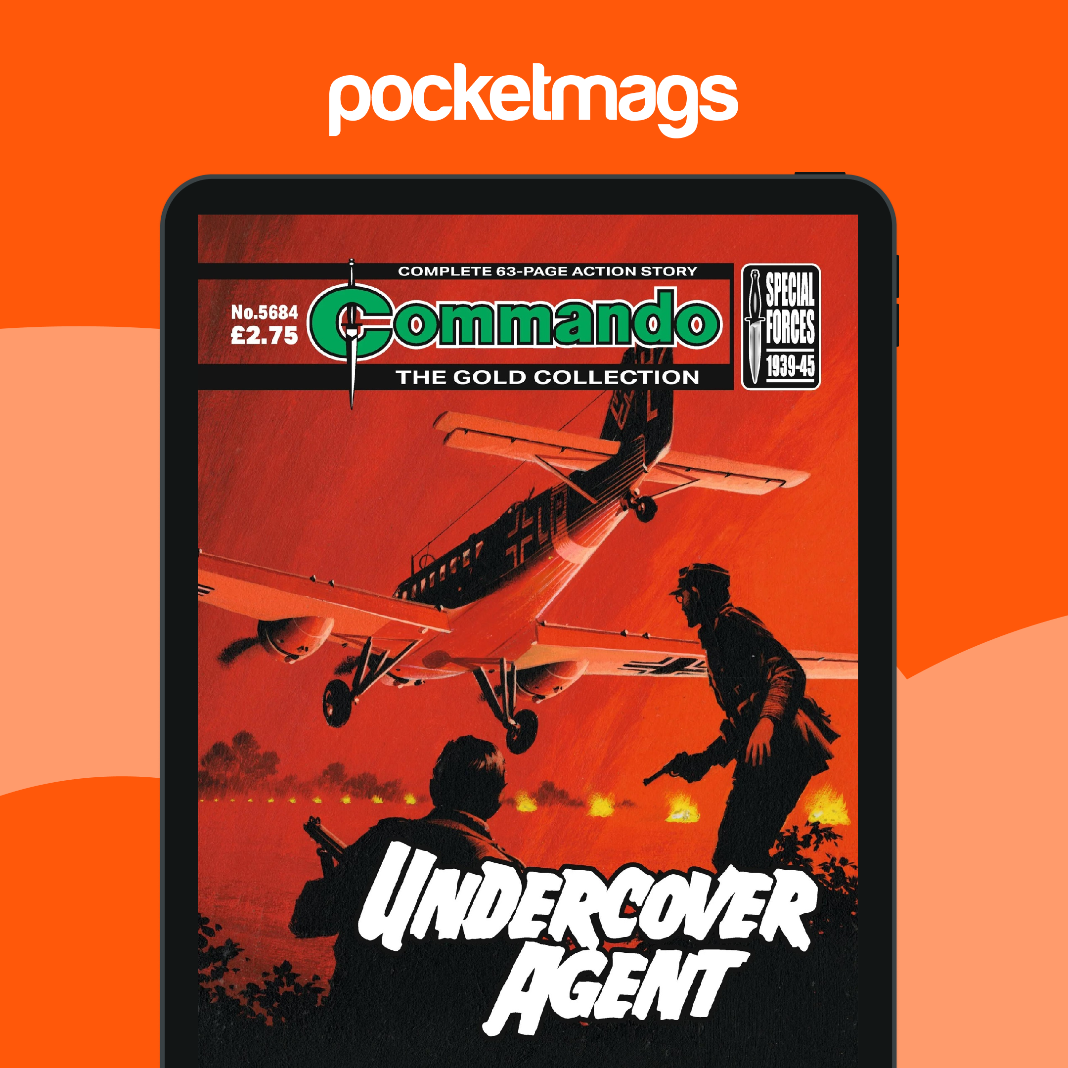 Commando Magazine - 5684 Back Issue
