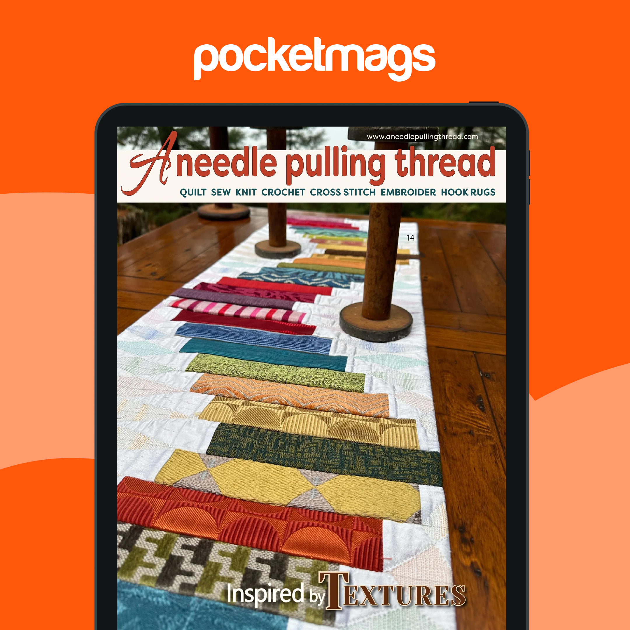 A Needle Pulling Thread Magazine - Issue 64 Edición anterior