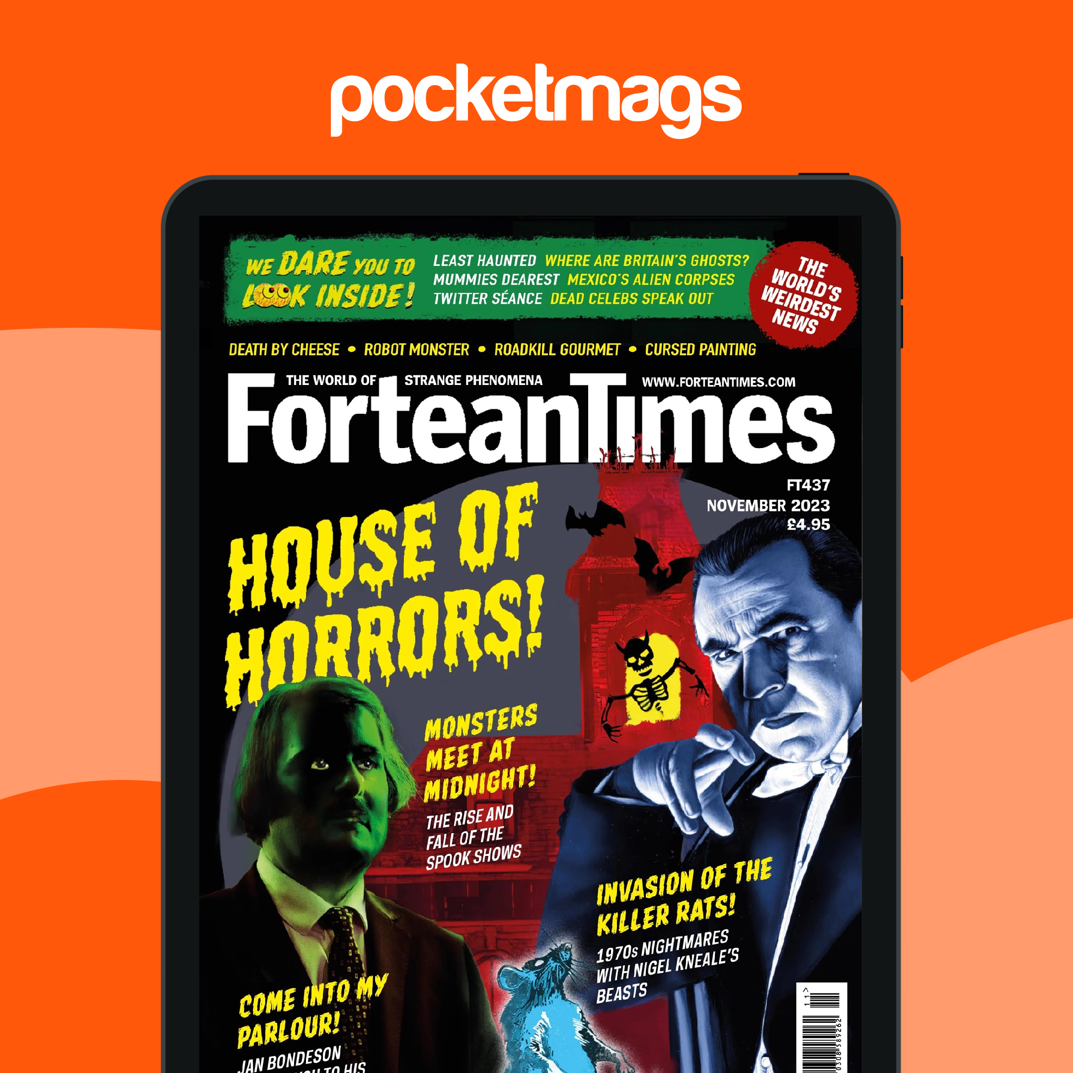 Fortean Times Magazine - Nov 2023 - 437 Back Issue