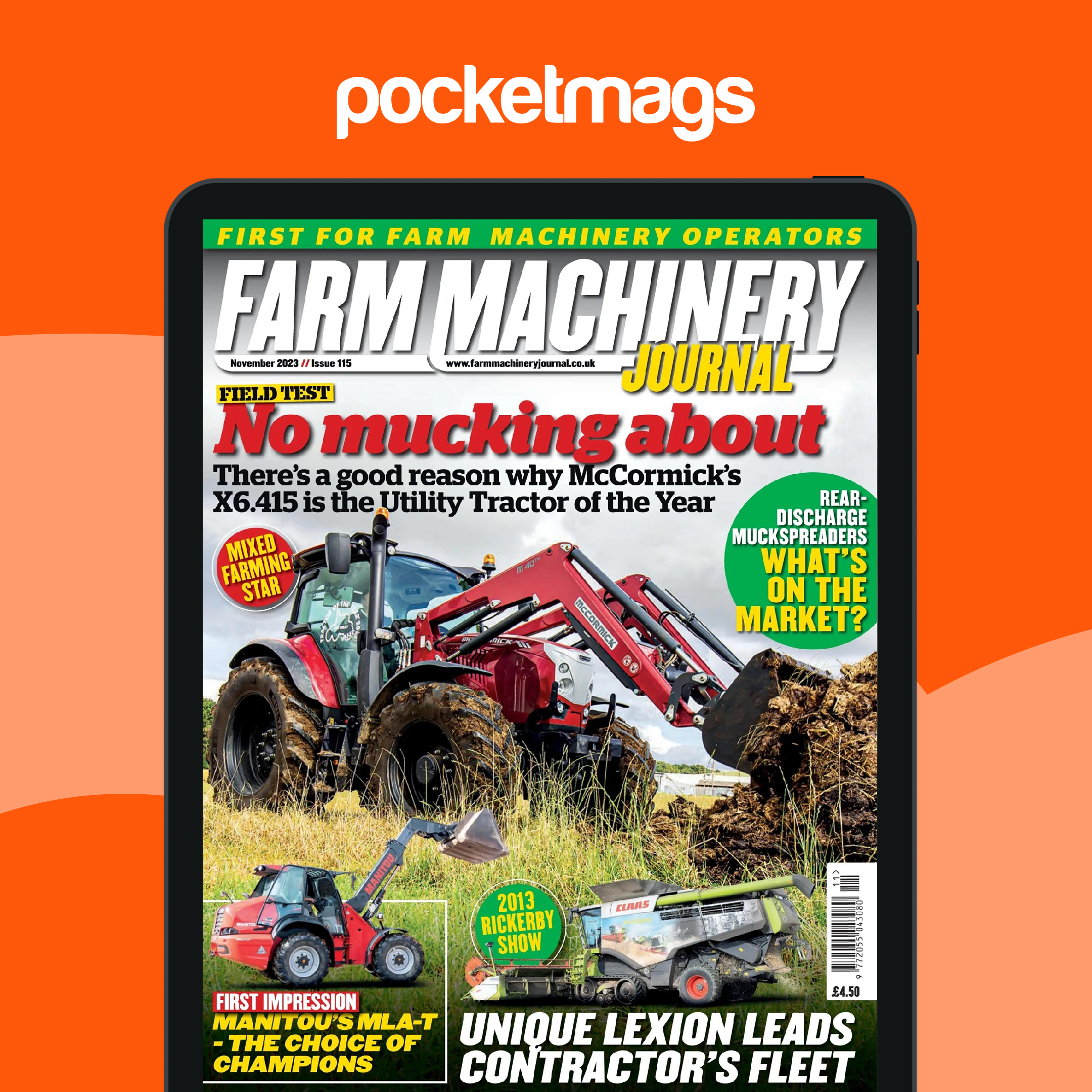 Farm Machinery Journal Magazine - November 2023 Back Issue