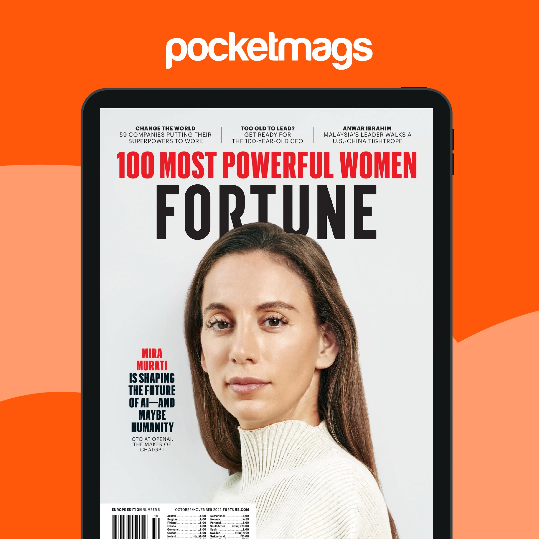 Fortune (Europe Edition) Magazine - Oct / Nov 2023 Back Issue