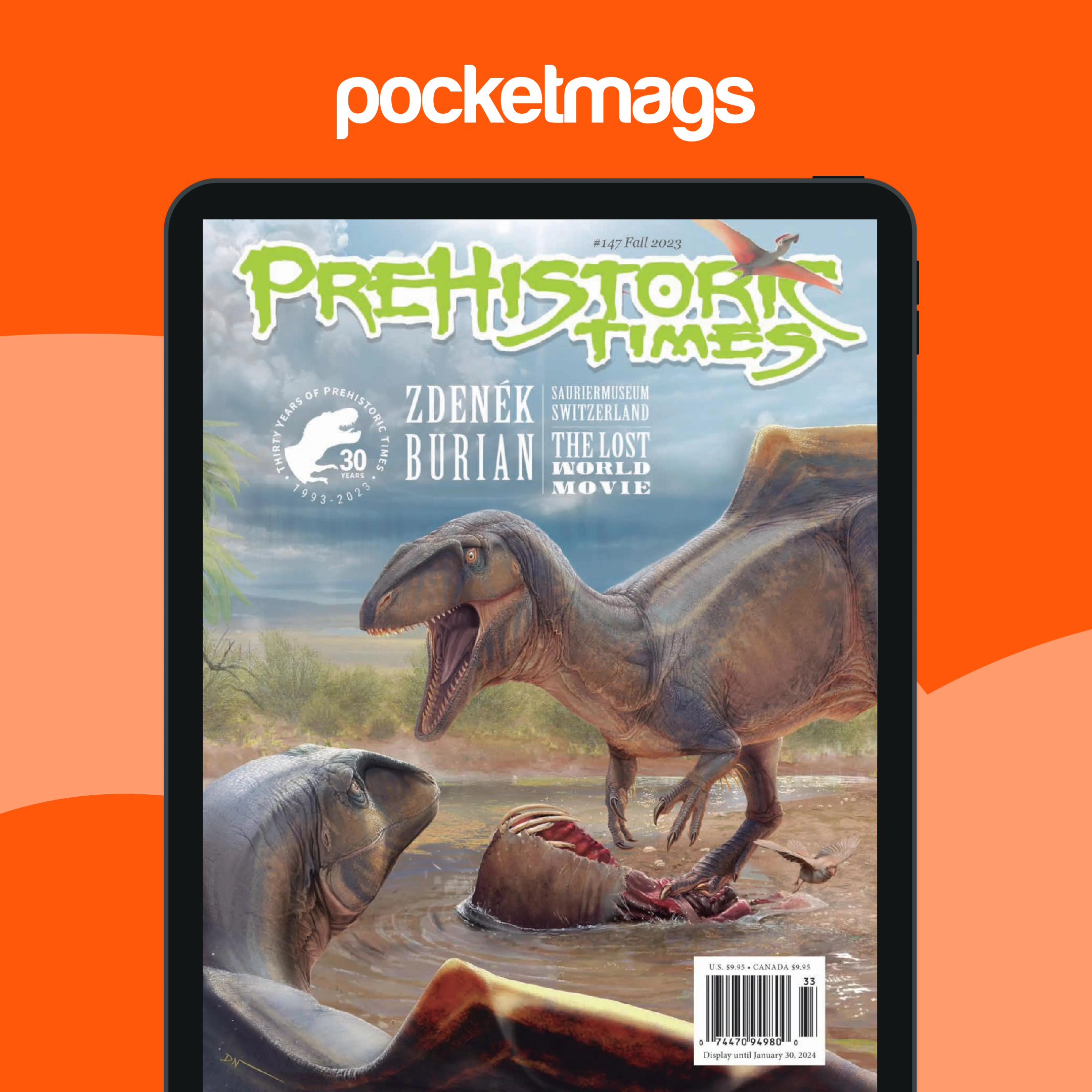 Prehistoric Times Magazine - #147 Fall 2023 Back Issue