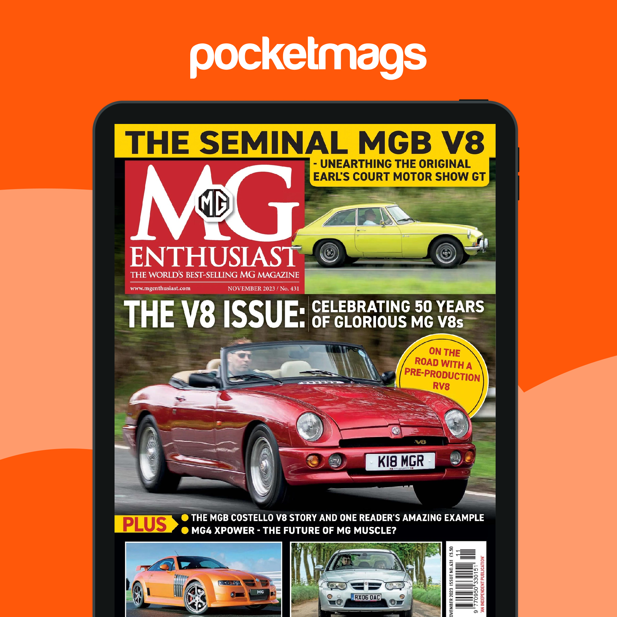MG Enthusiast Magazine - Nov-23 Back Issue