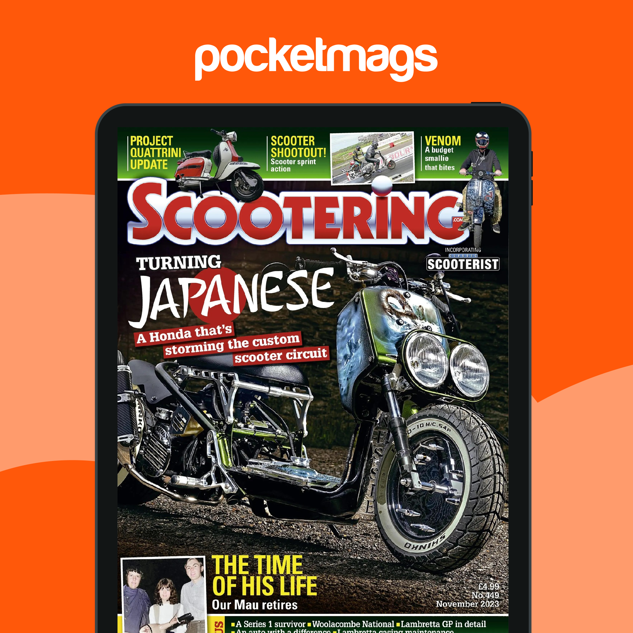Scootering Magazine - November 2023 Back Issue