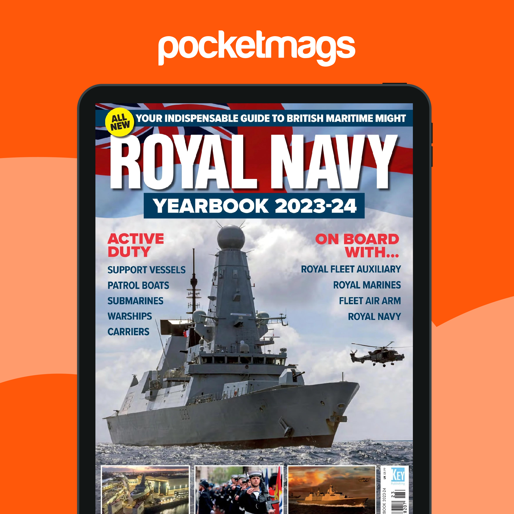 Britain at War Magazine - Royal Navy Yearbook 2023-24 Edición especial