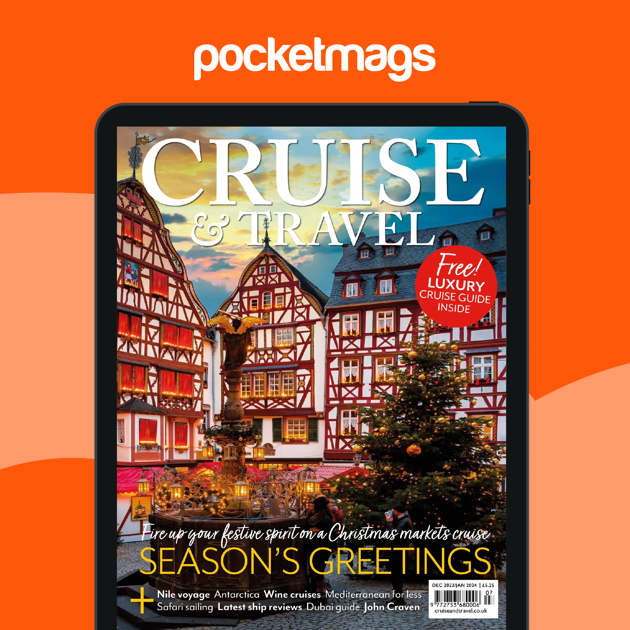 Cruise & Travel Magazine - Dec/Jan 2024 Back Issue