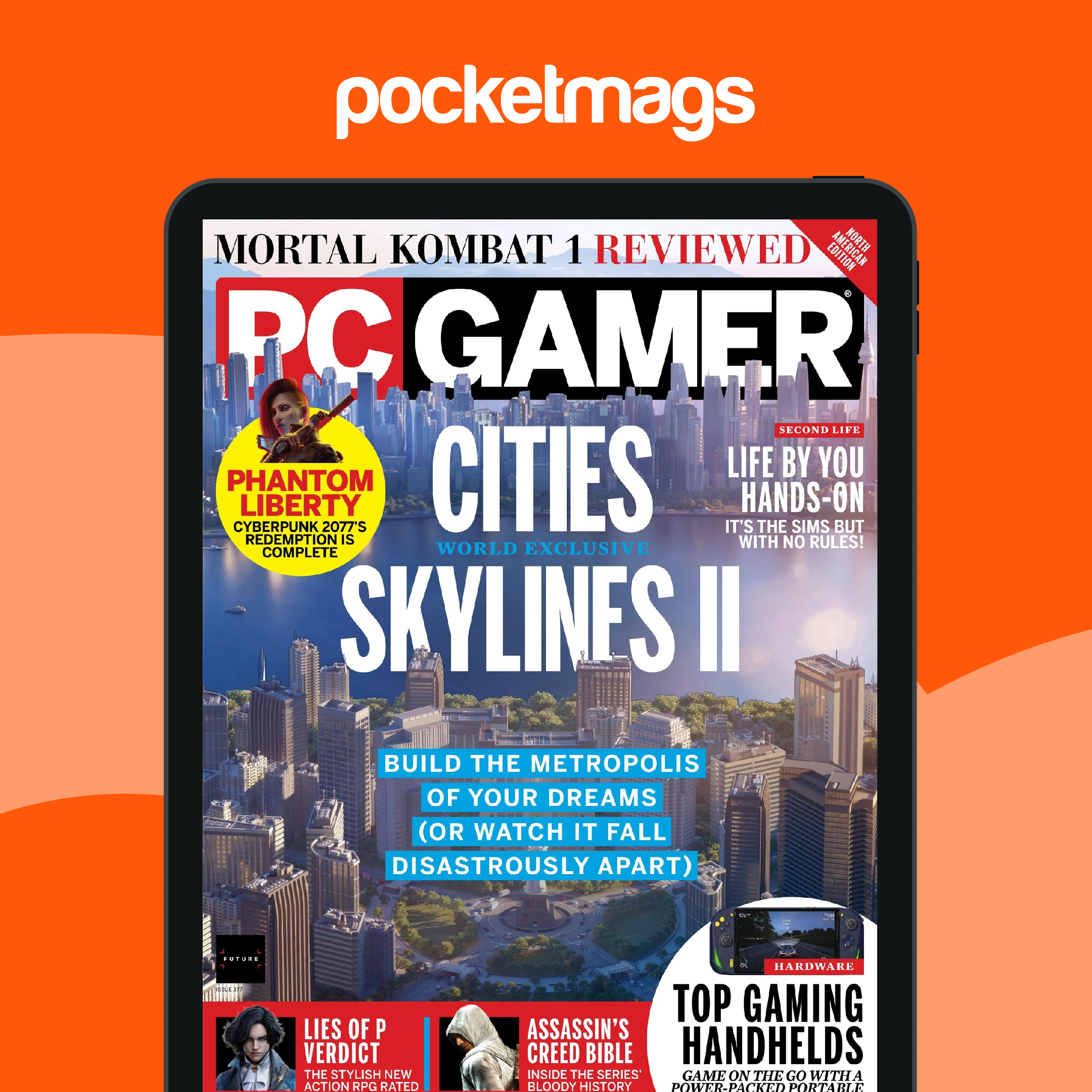 PC Gamer (US Edition) Magazine - Holiday 2023 Back Issue