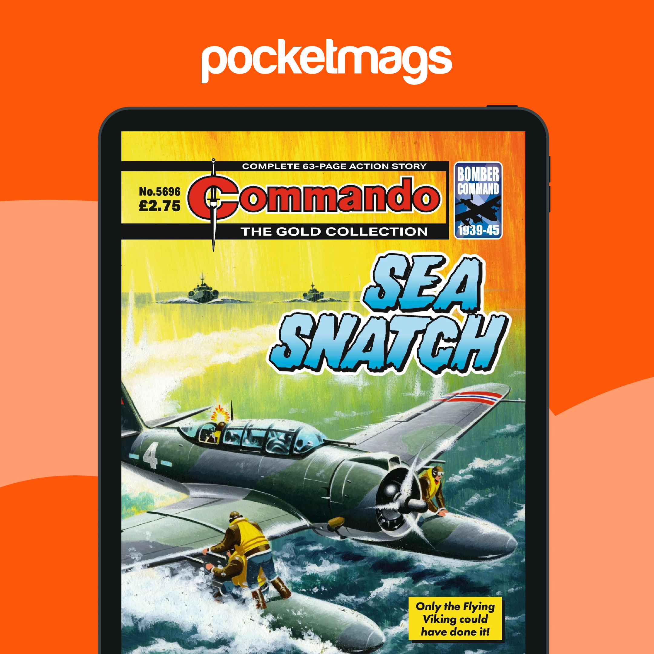 Commando Magazine - 5696 Back Issue