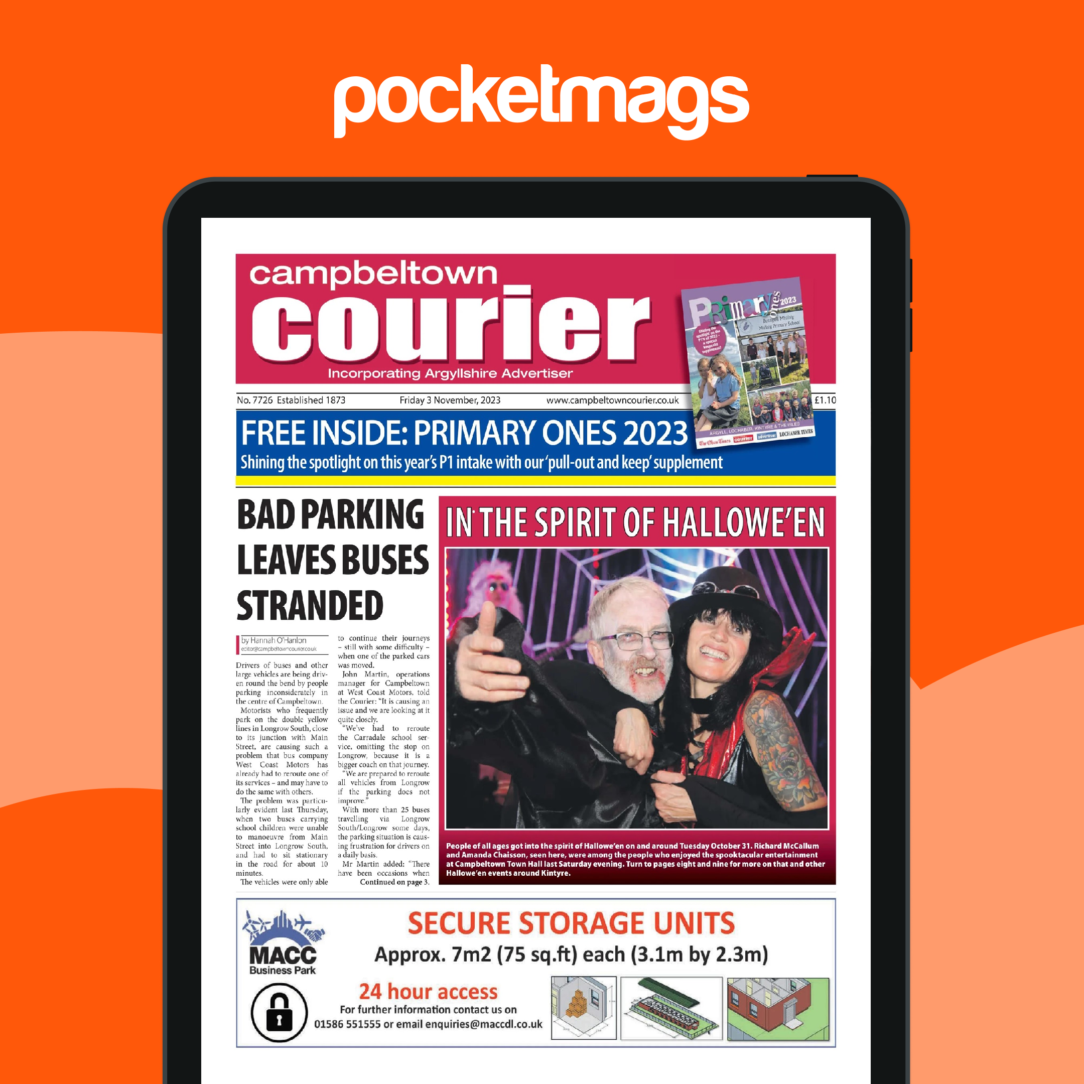 Campbeltown Courier Magazine - 3/11/2023 Back Issue