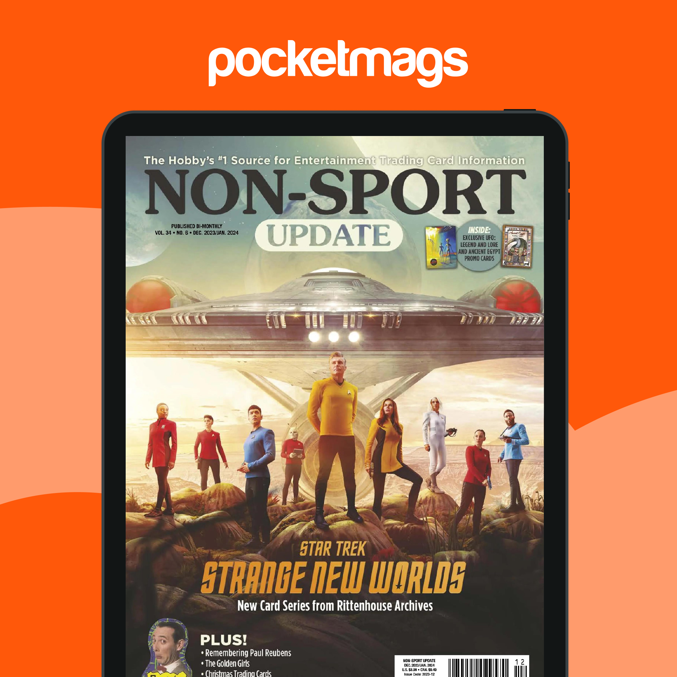 Non-Sport Update Magazine - Dec/ Jan 2023 Back Issue
