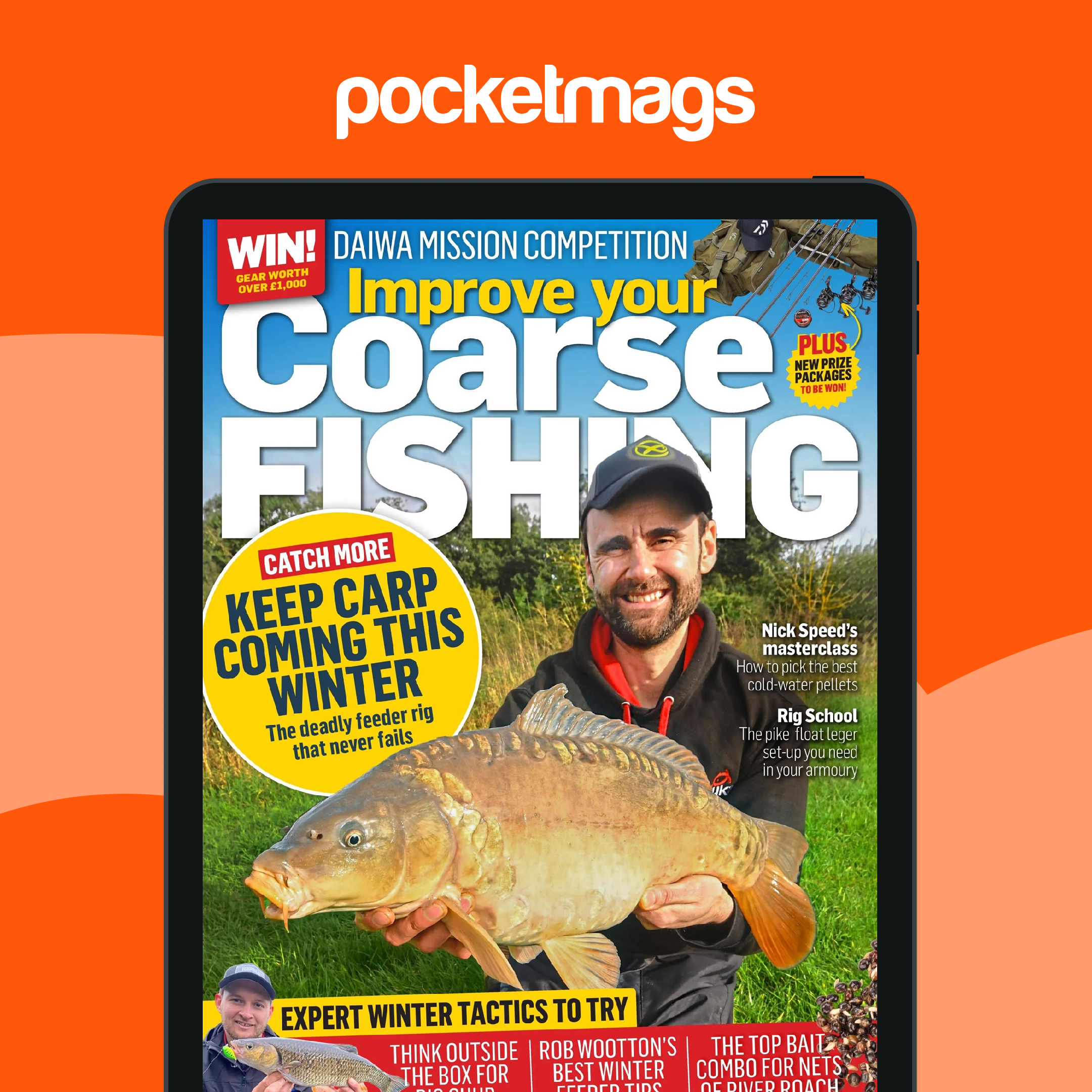 Improve Your Coarse Fishing Magazine - 409 Back Issue