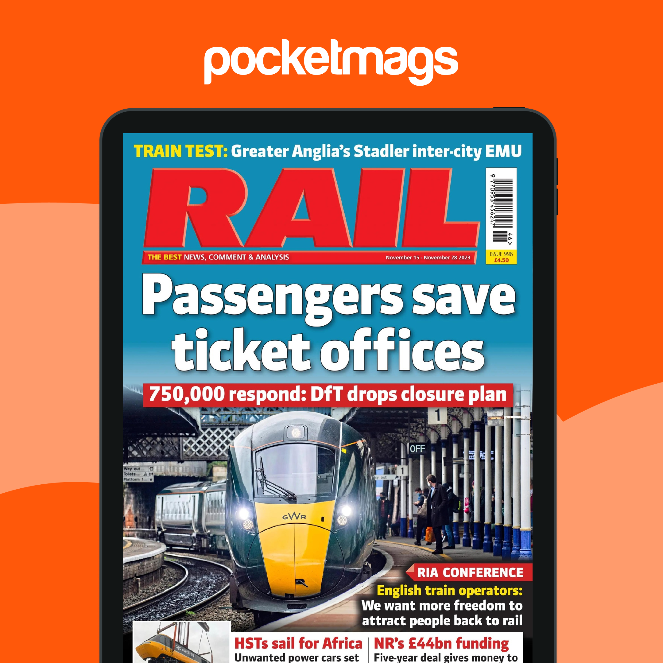 Rail Magazine - 996 Back Issue