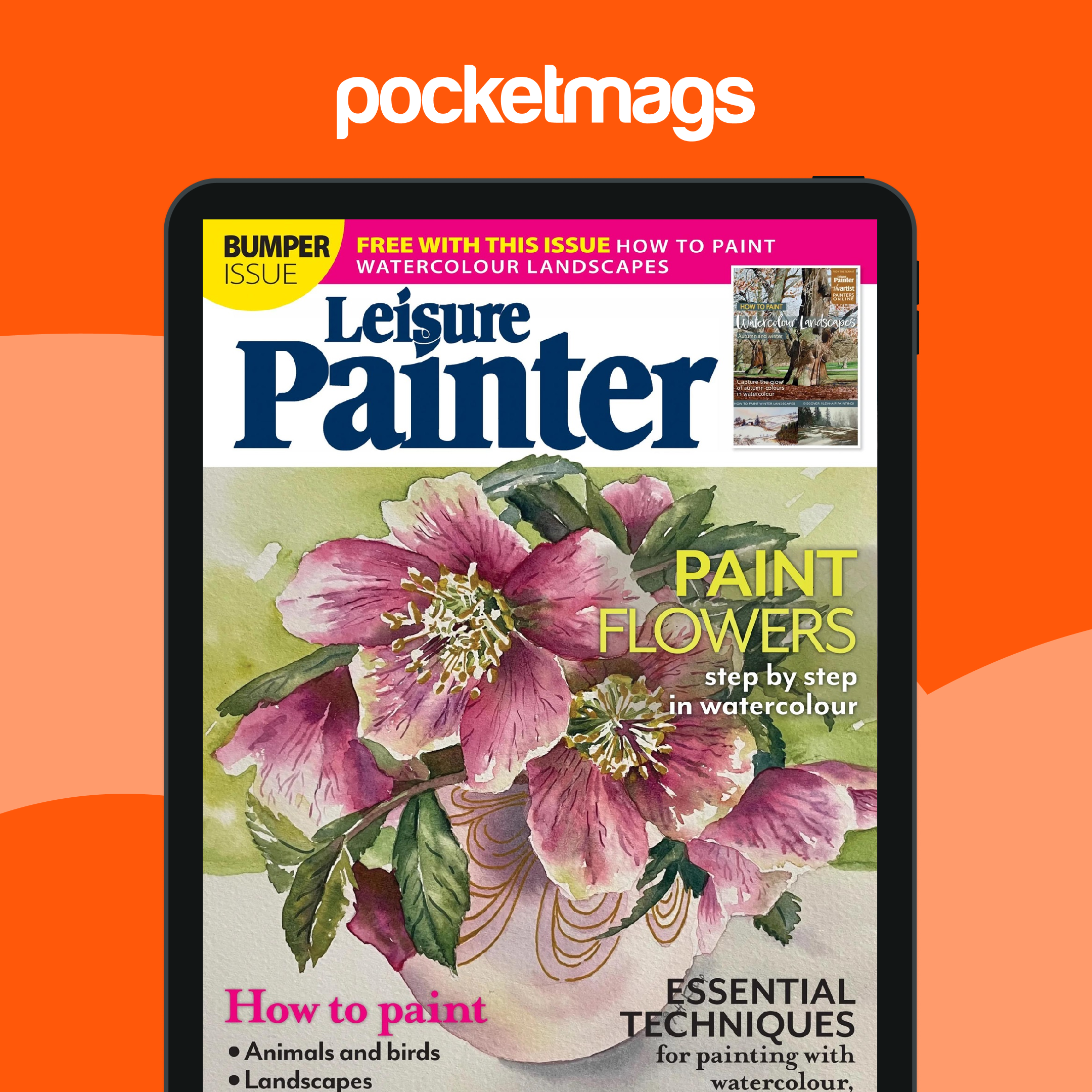 Leisure Painter & The Artist Magazine - January 2024 Back Issue