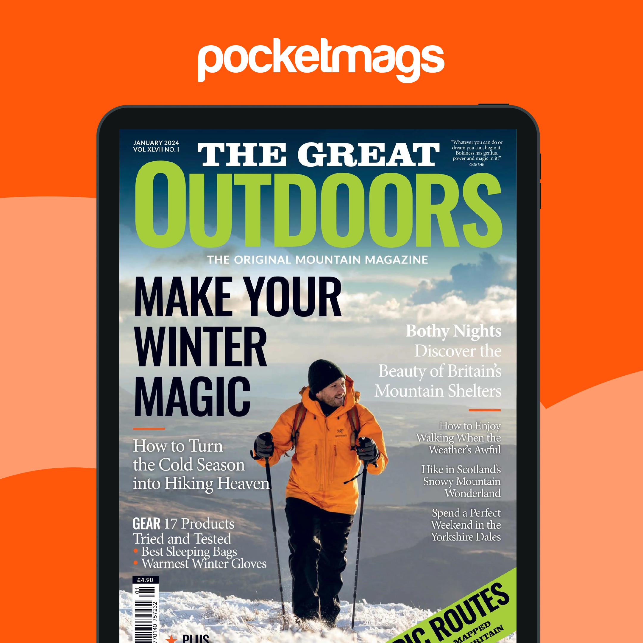 TGO - The Great Outdoors Magazine - Jan-24 Back Issue
