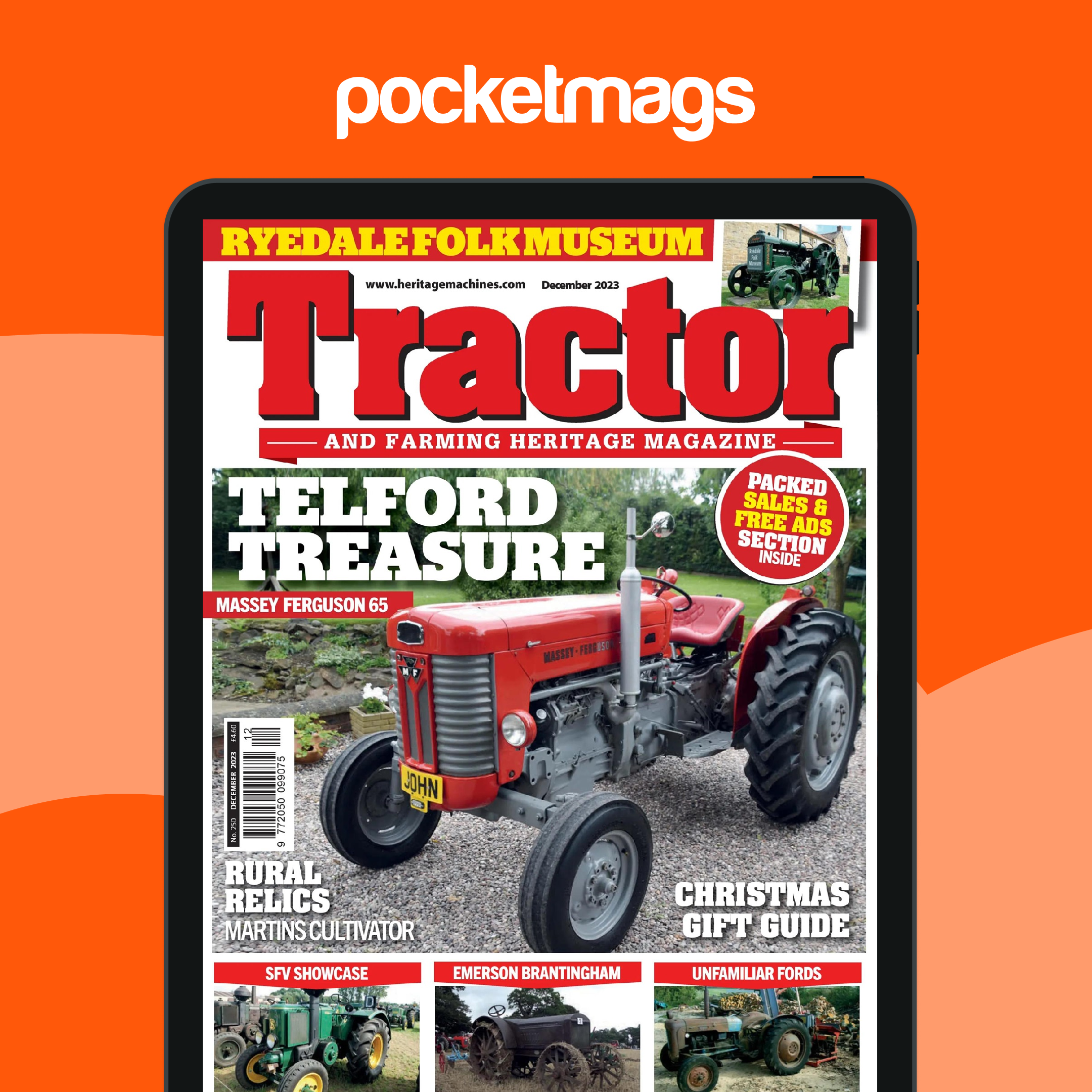 Tractor & Farming Heritage Magazine - Dec-23 Back Issue