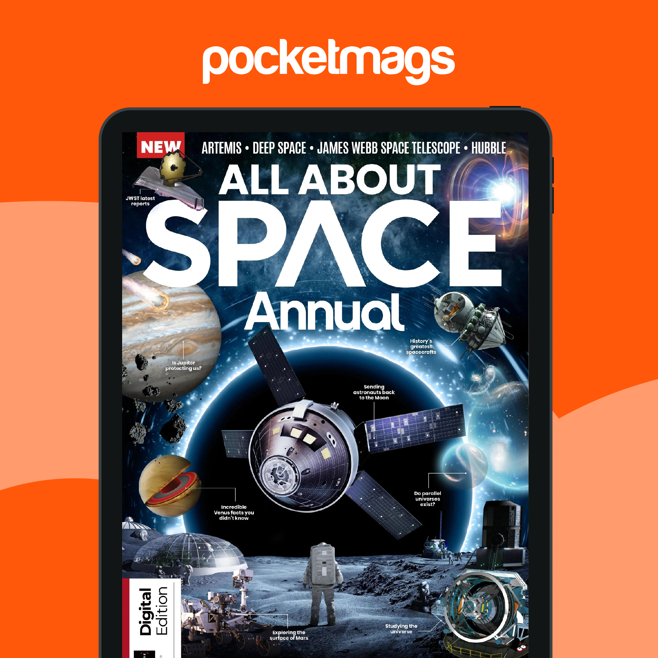 All About Space Bookazine - All About Space Annual (2024) Vol. 11 Back ...