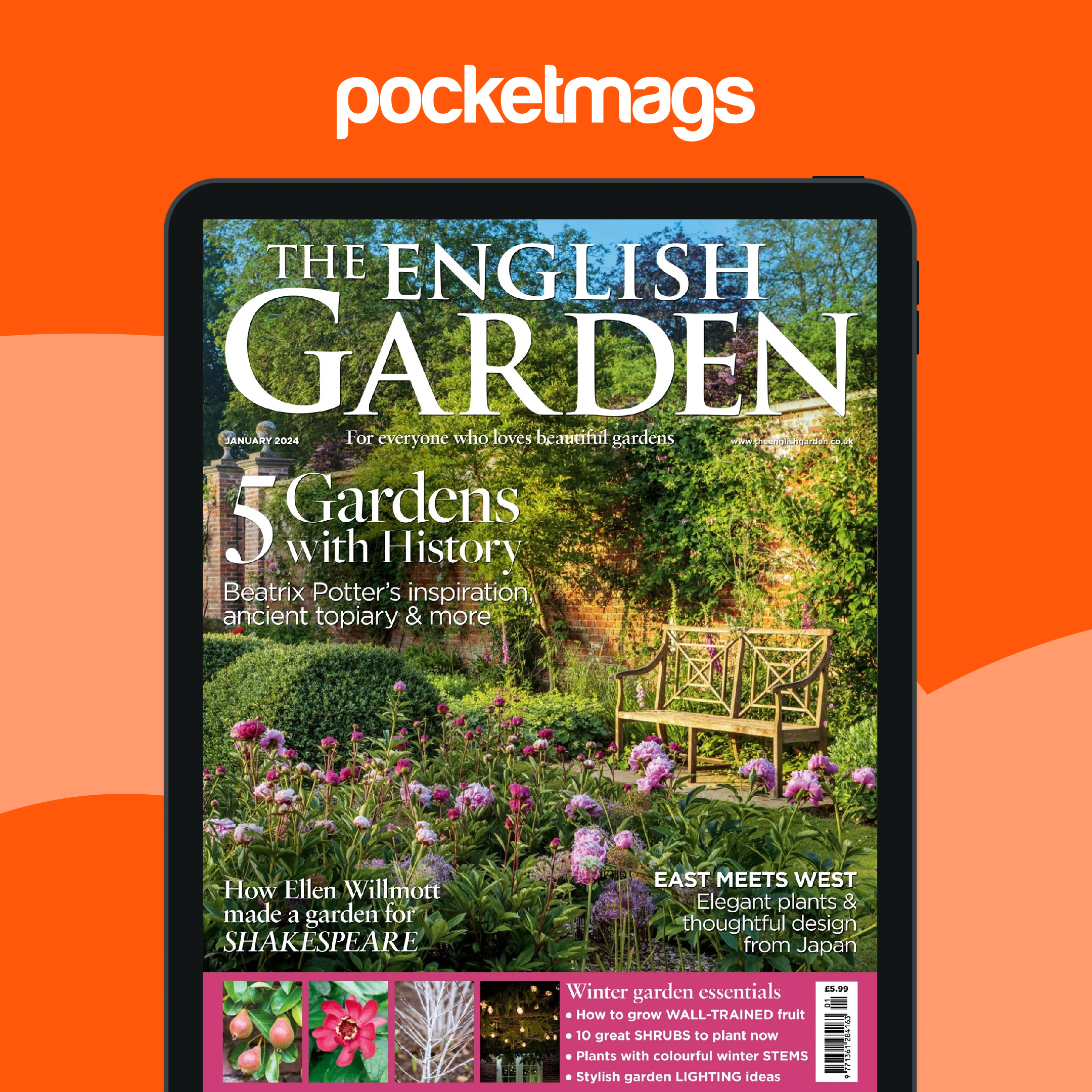 The English Garden Magazine - Jan-24 Back Issue