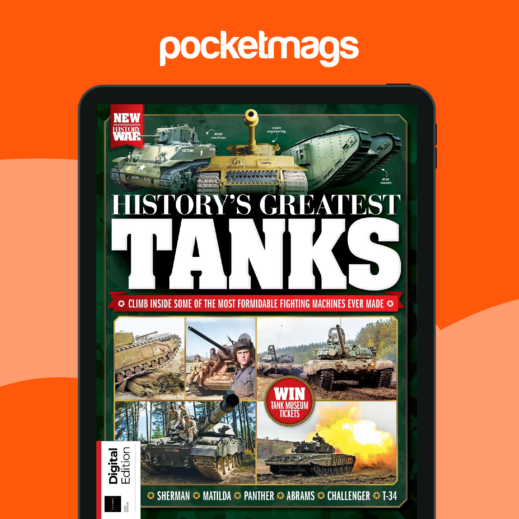 History of War Bookazine - History of War History's Greatest Tanks ...