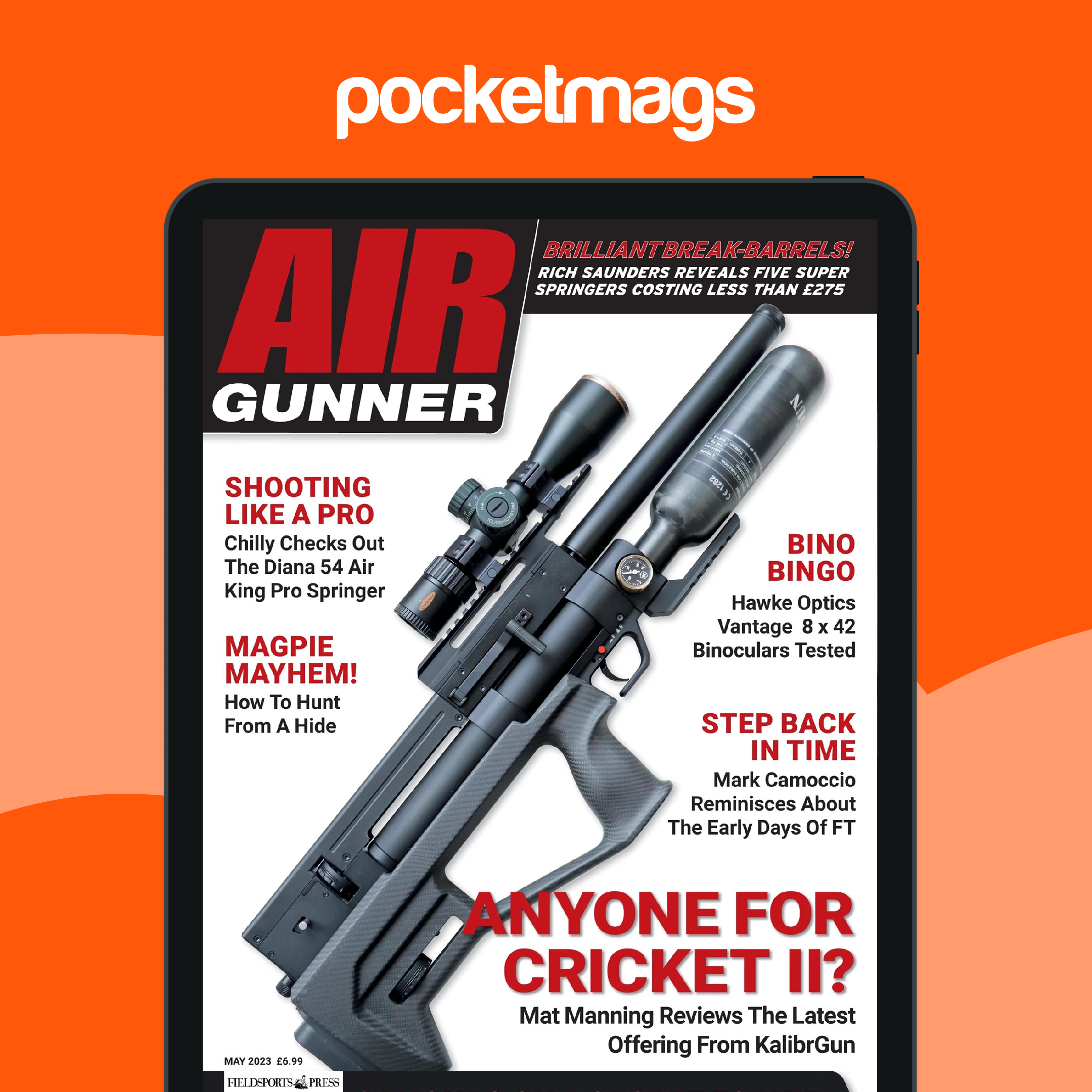 Airgun World Magazine - Air Gunner May 2023 Back Issue