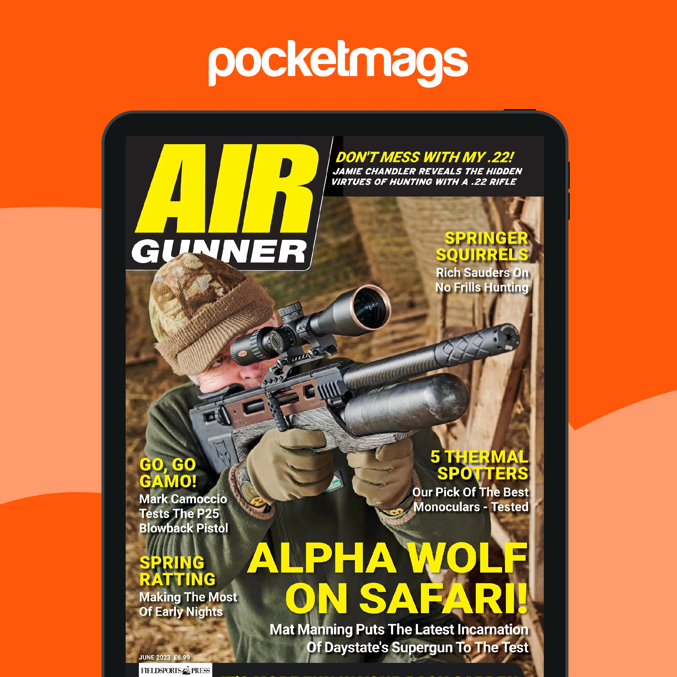 Airgun World Magazine - Air Gunner June 2023 Back Issue
