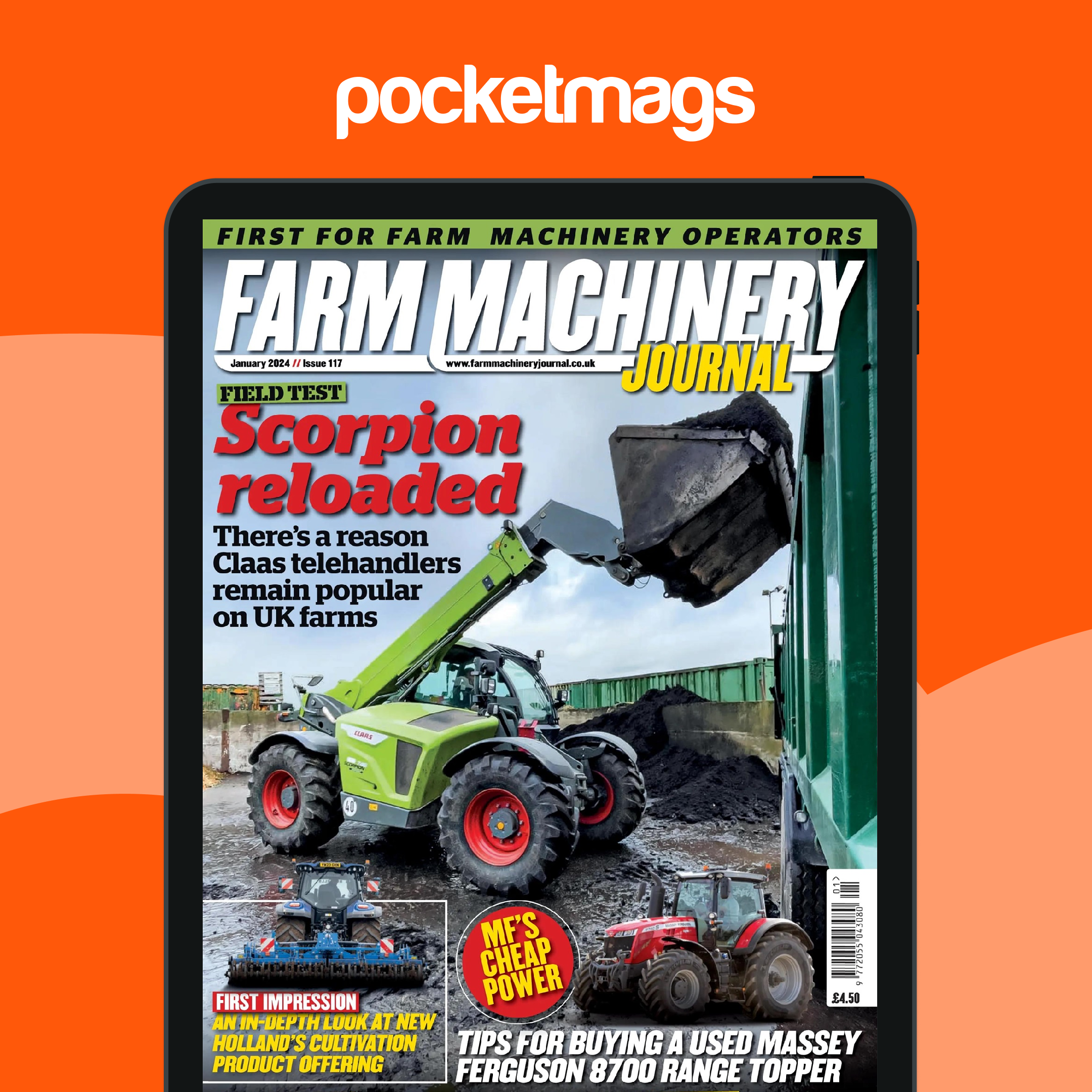 Farm Machinery Journal Magazine - January 2024 Back Issue