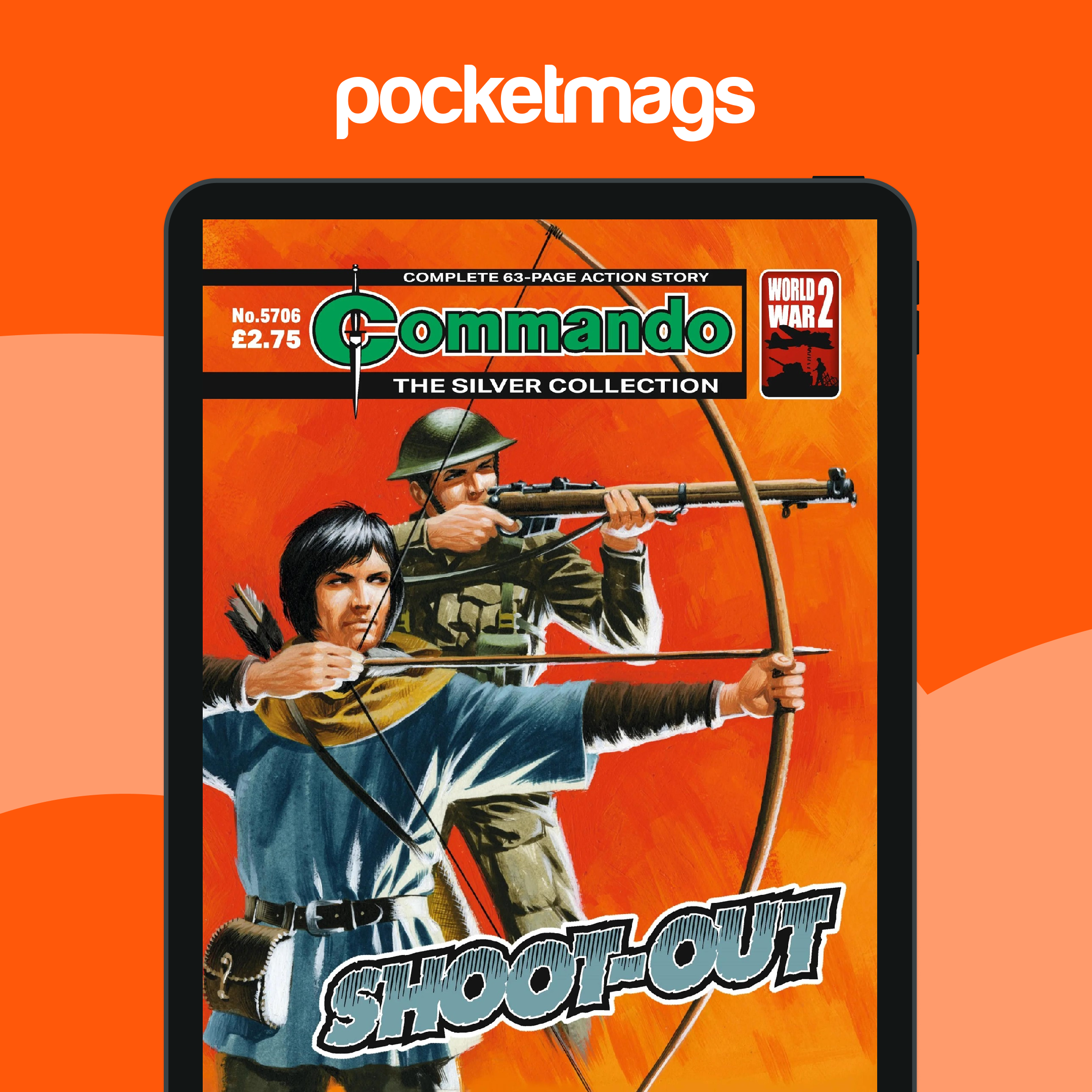 Commando Magazine - 5706 Back Issue