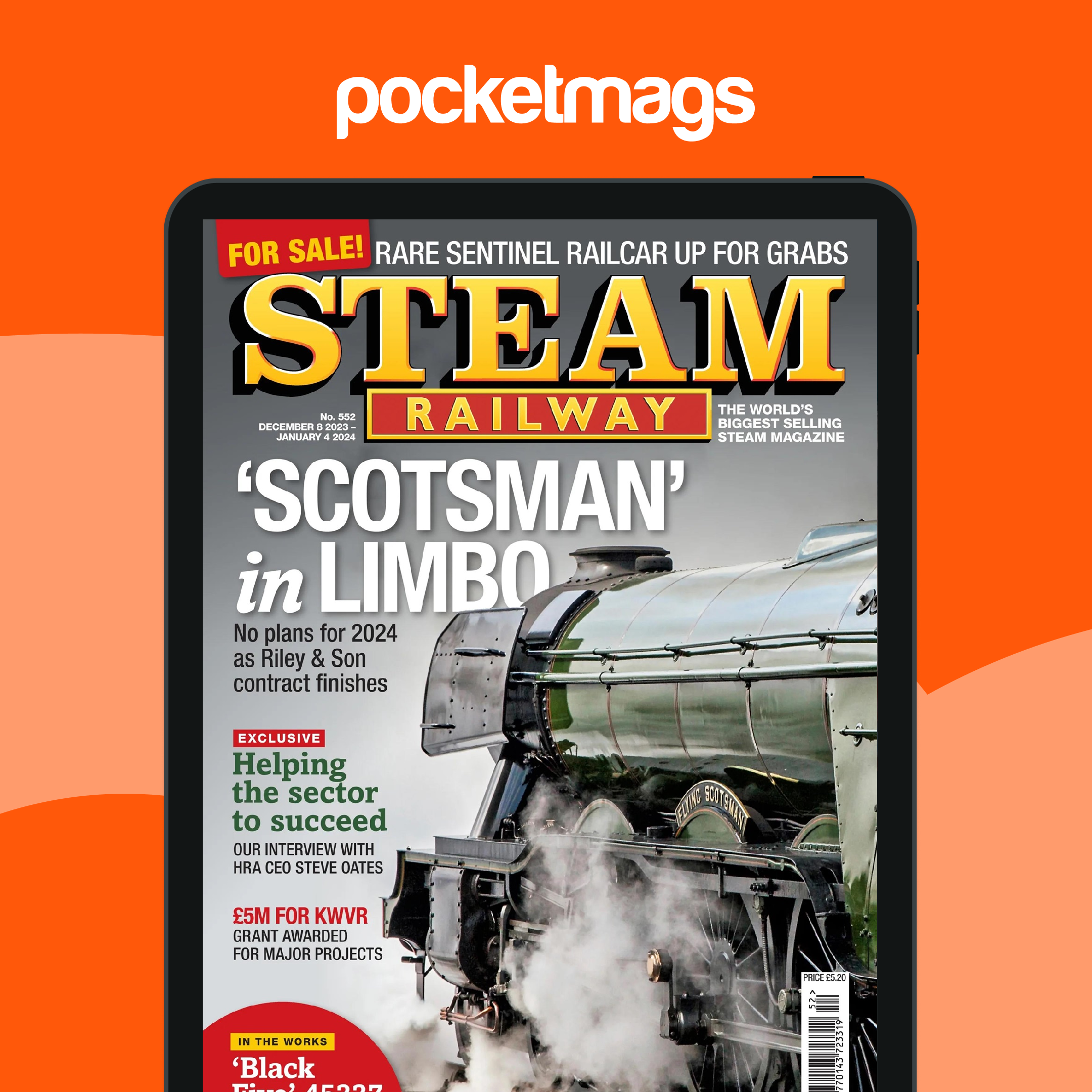Steam Railway Magazine - 552 Back Issue