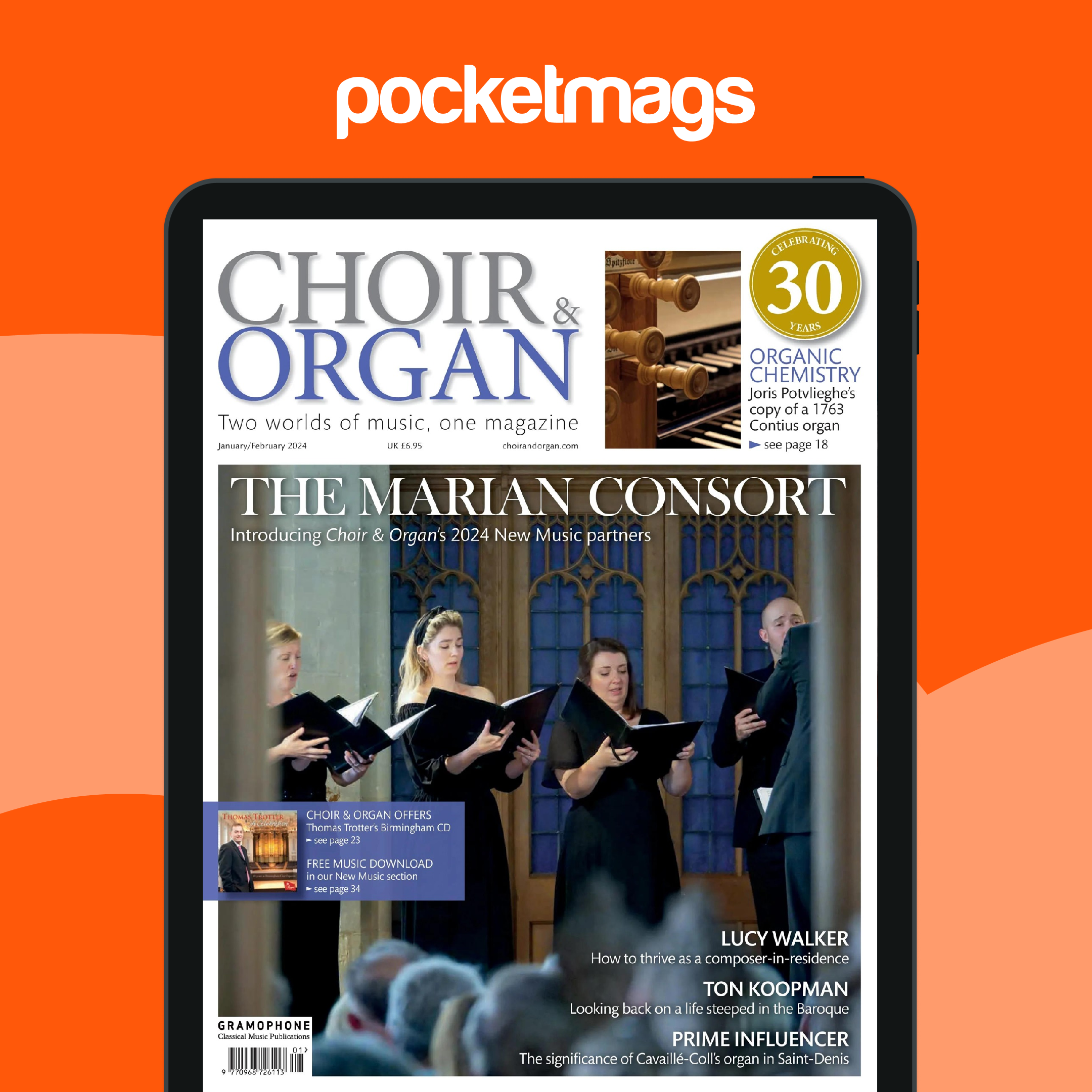 Choir & Organ Magazine - Jan/Feb 2024 Back Issue