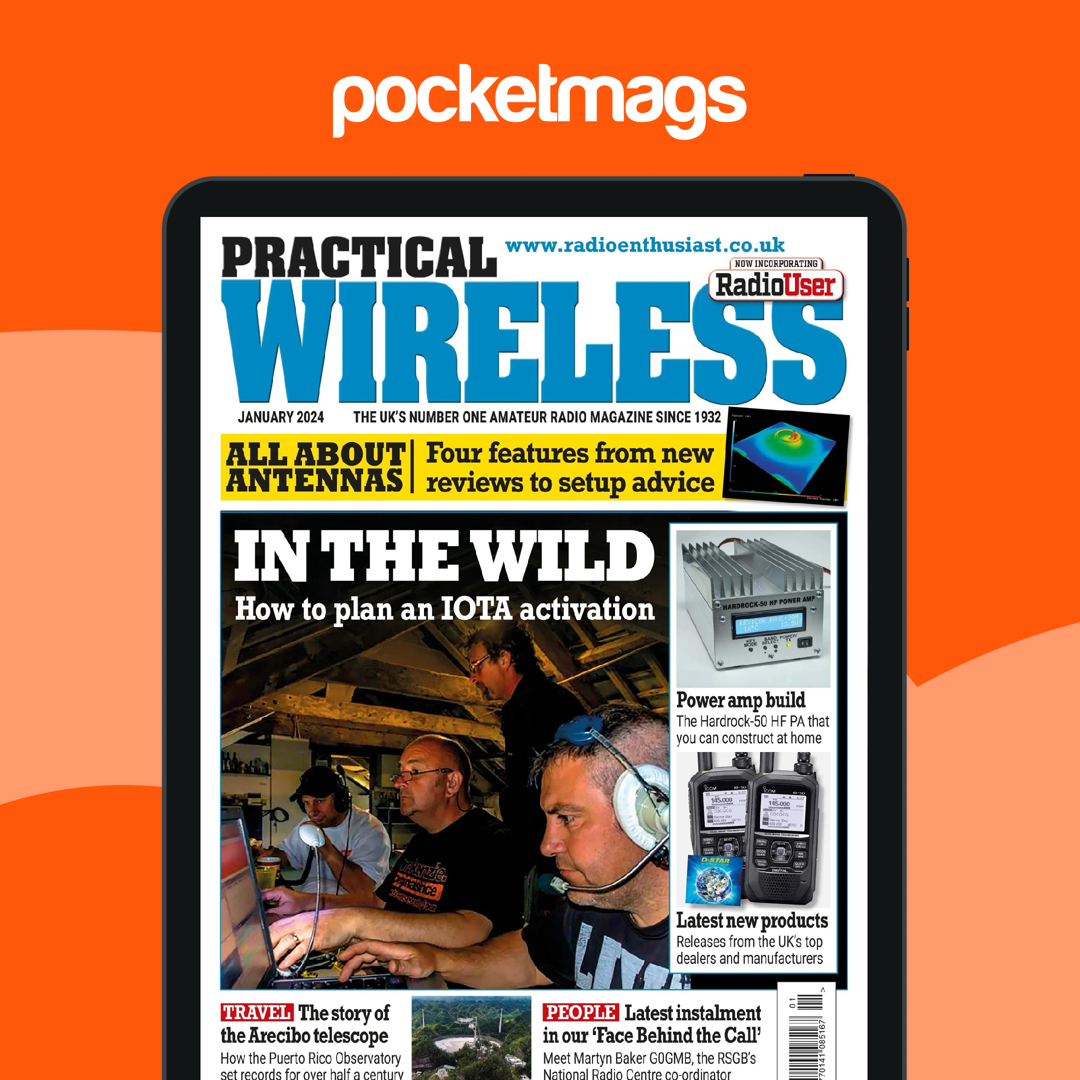 Practical Wireless Magazine - January 2024 Edición anterior