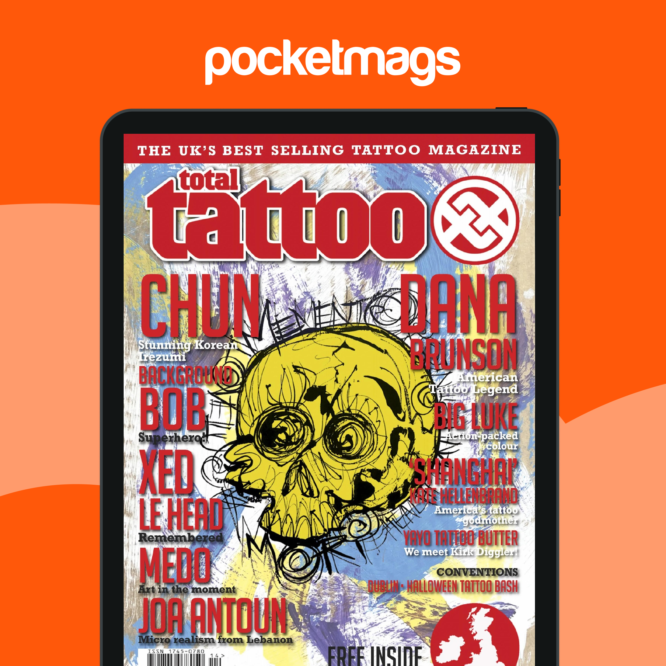 Total Tattoo Magazine - Total Tattoo 214 Back Issue