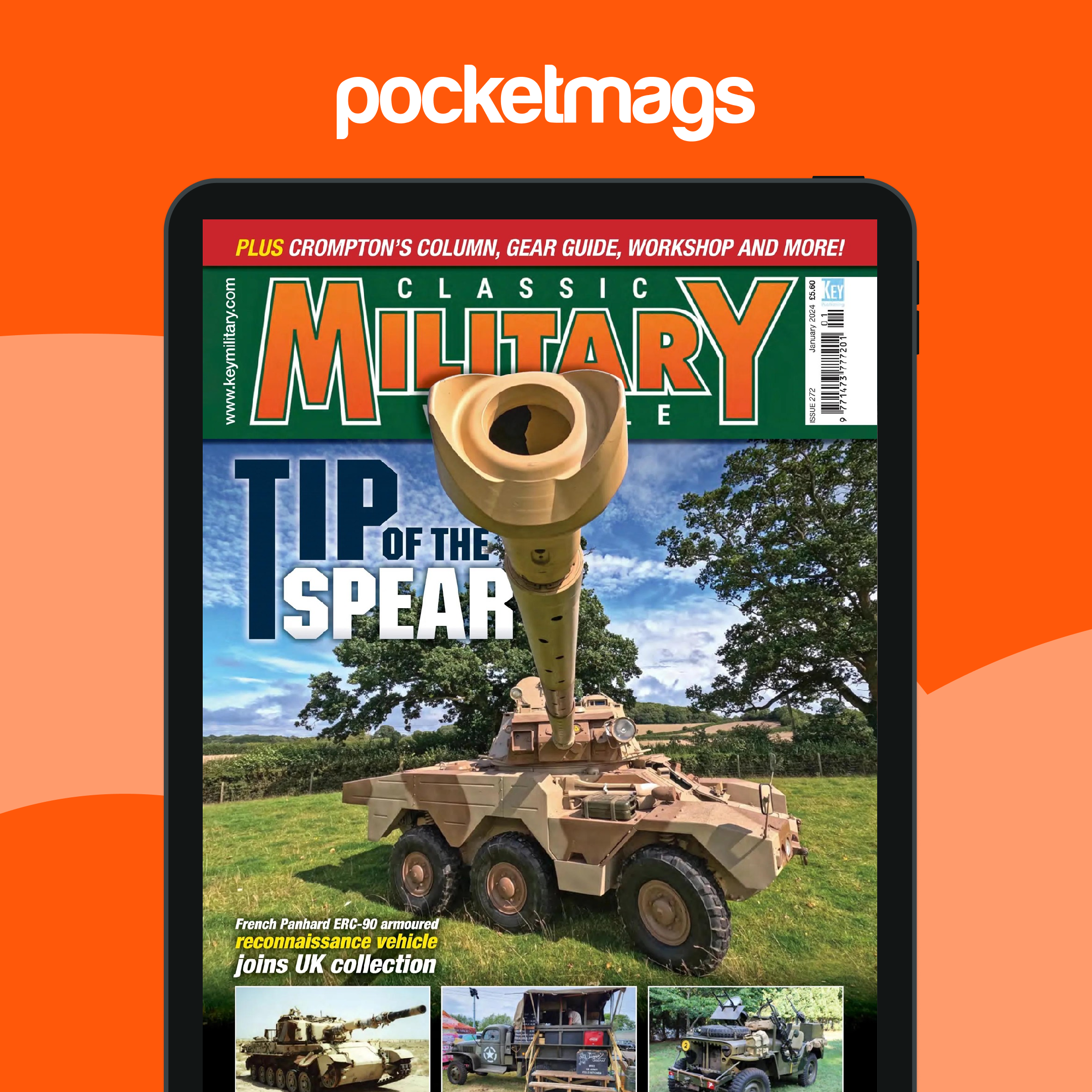 Classic Military Vehicle Magazine - January 2024 Edición anterior