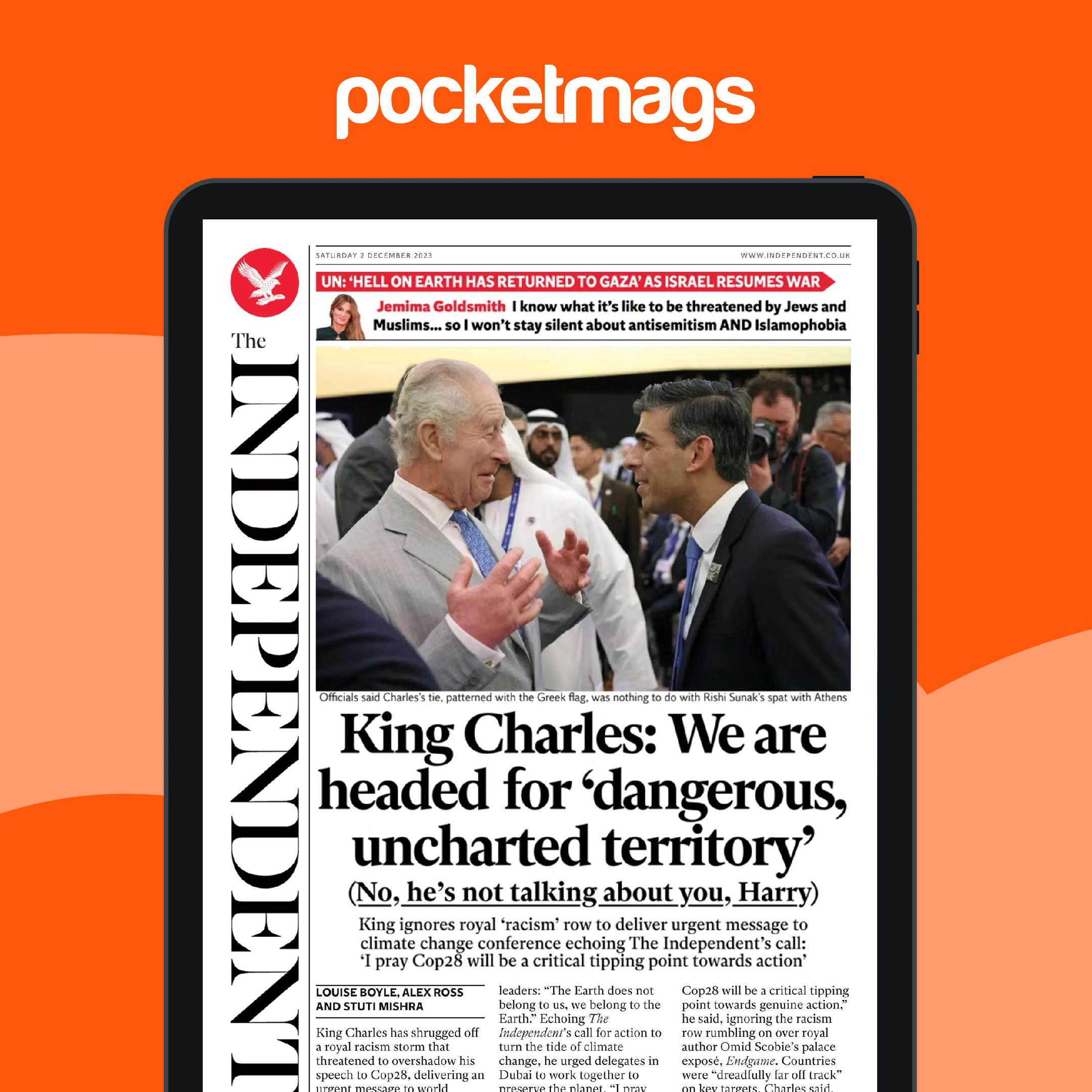 The Independent Daily Edition Newspaper - 02 December 2023 Back Issue